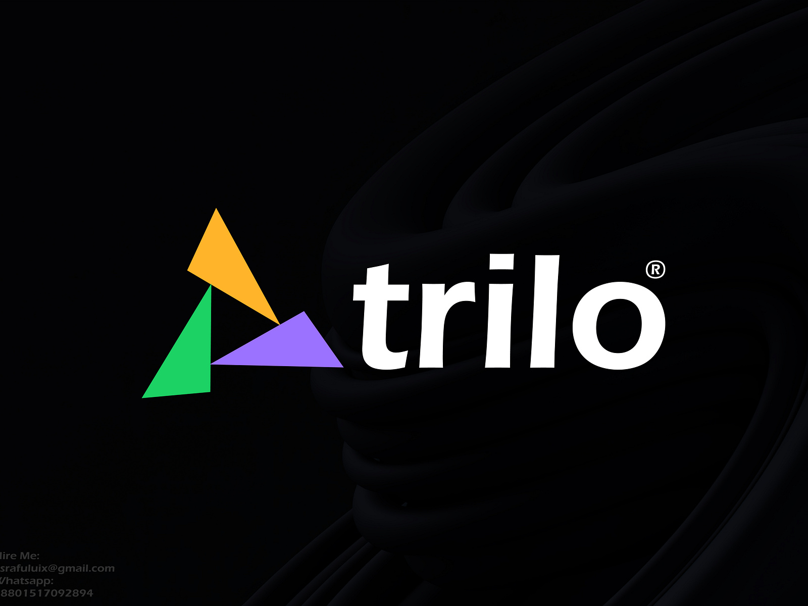 Trilo Logo Design by Md Asraful - Logo & Branding Designer on Dribbble