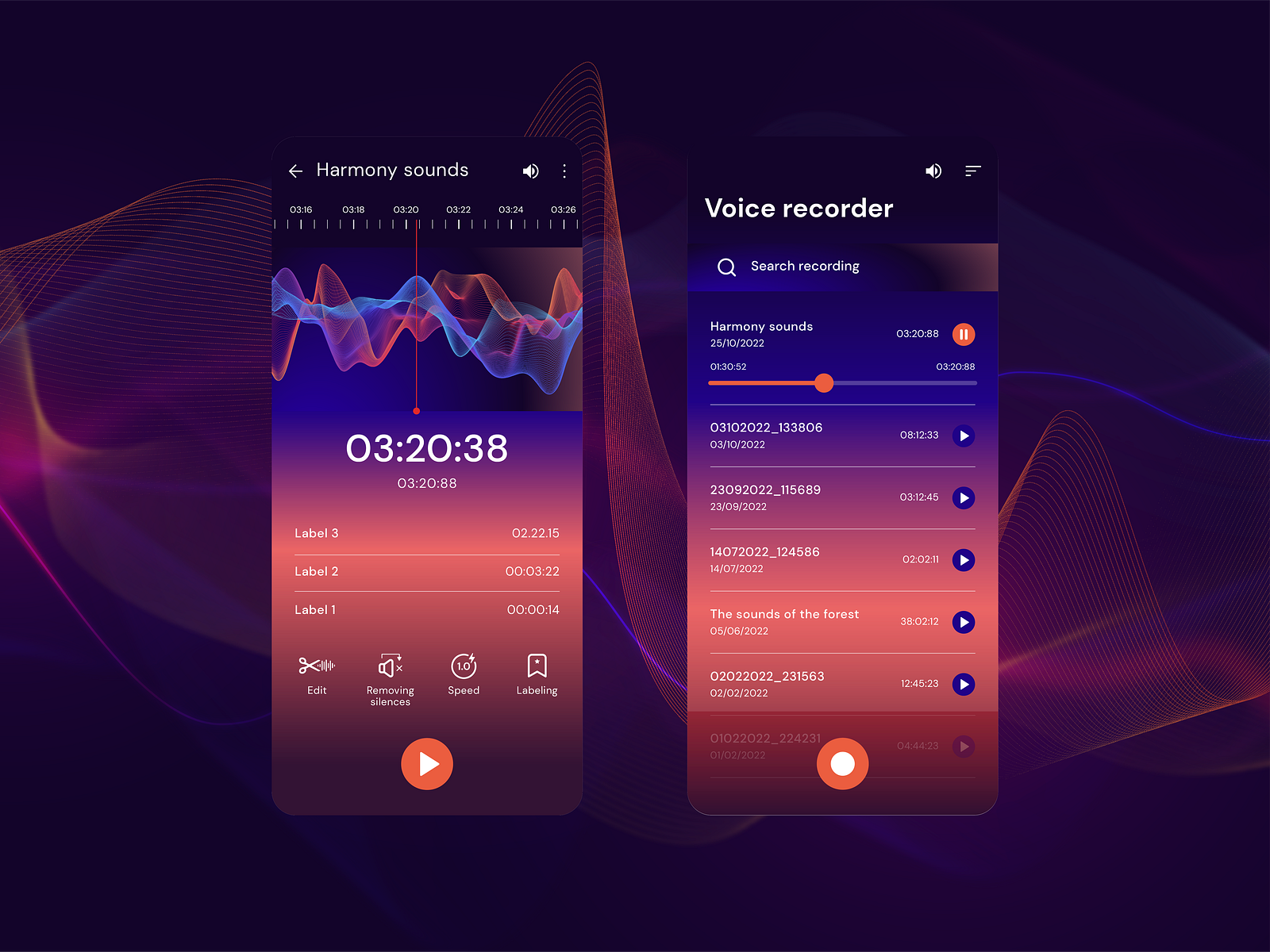 Voice Recorder App Concept By Szint zis Net On Dribbble voice-recorder-app-concept-by-szint-zis-net-on-dribbble