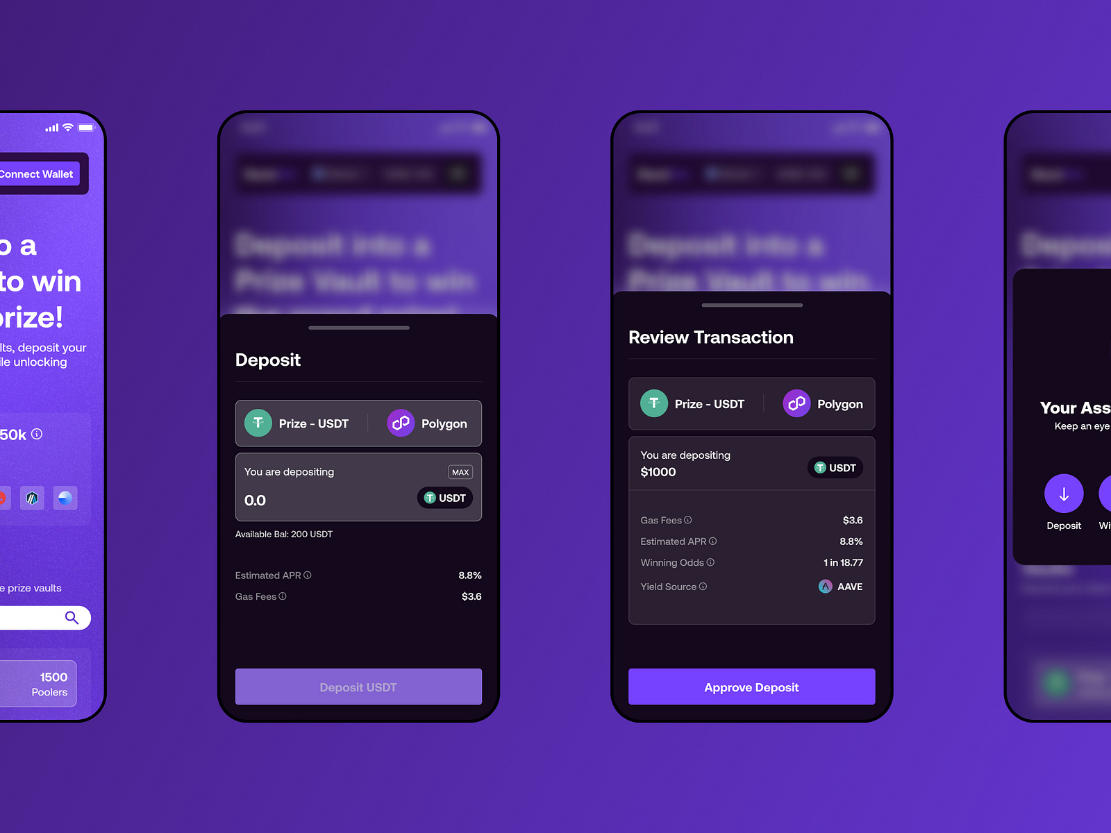 NO Loss Lottery Dapp by MildPXL on Dribbble