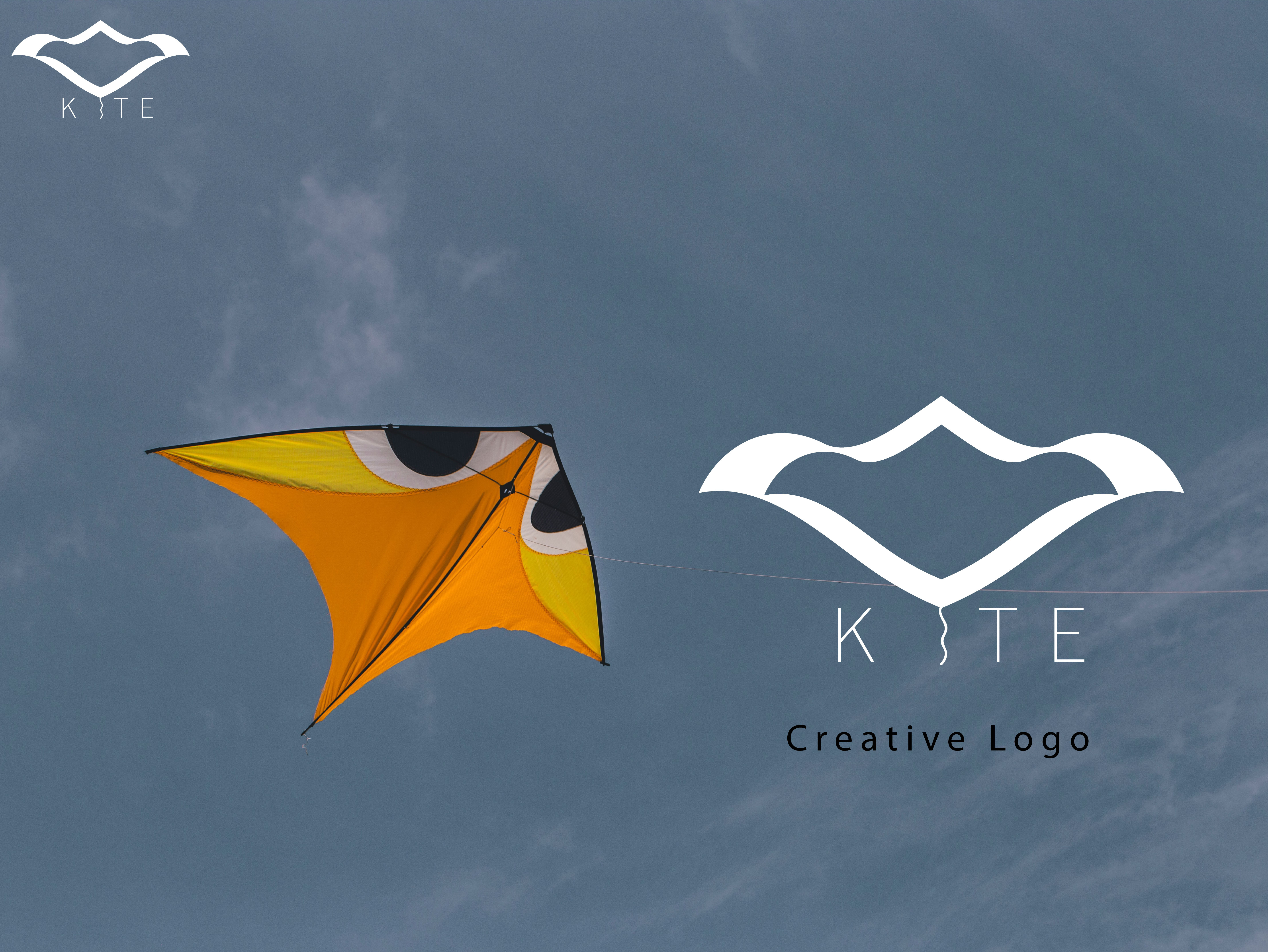 Kite Creative Logo Design by Md Rifat / Logo Designer on Dribbble