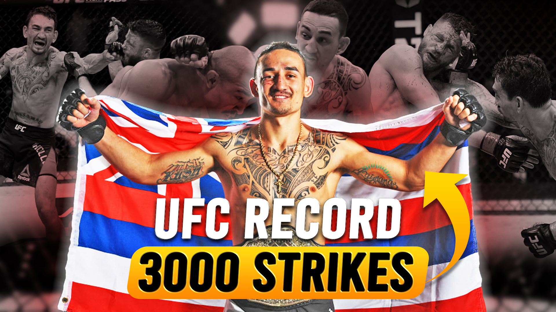 Youtube Thumbnail for an MMA channel. by Mahbubu Muhon on Dribbble