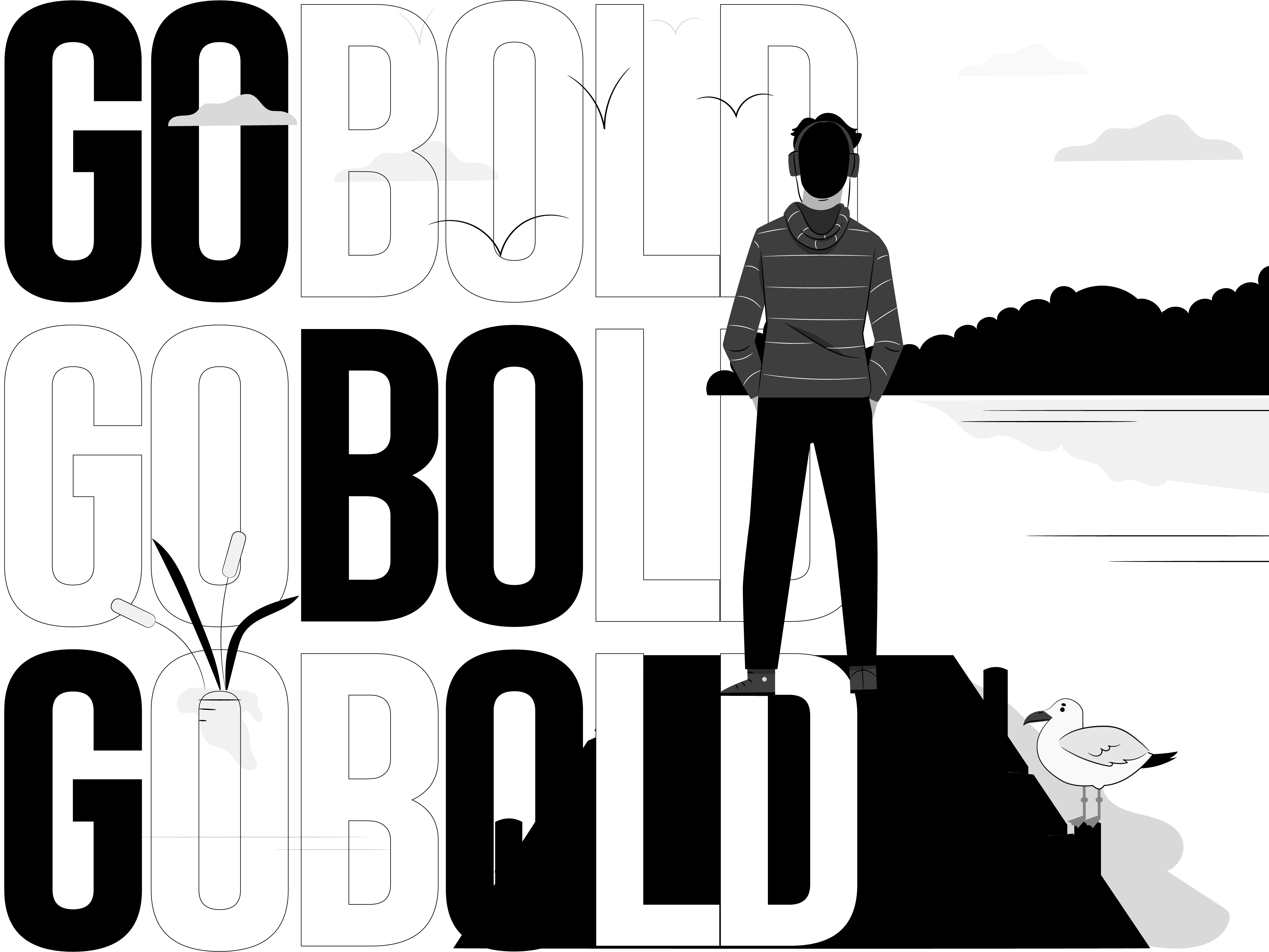 GoBold Font by Siddharth Gupta on Dribbble