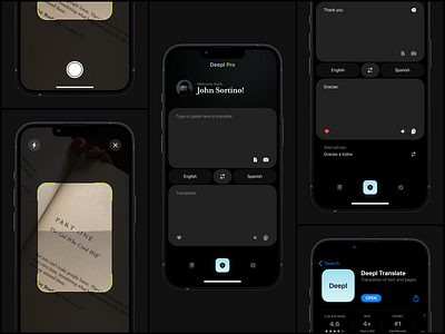 Translation App designs, themes, templates and downloadable graphic ...