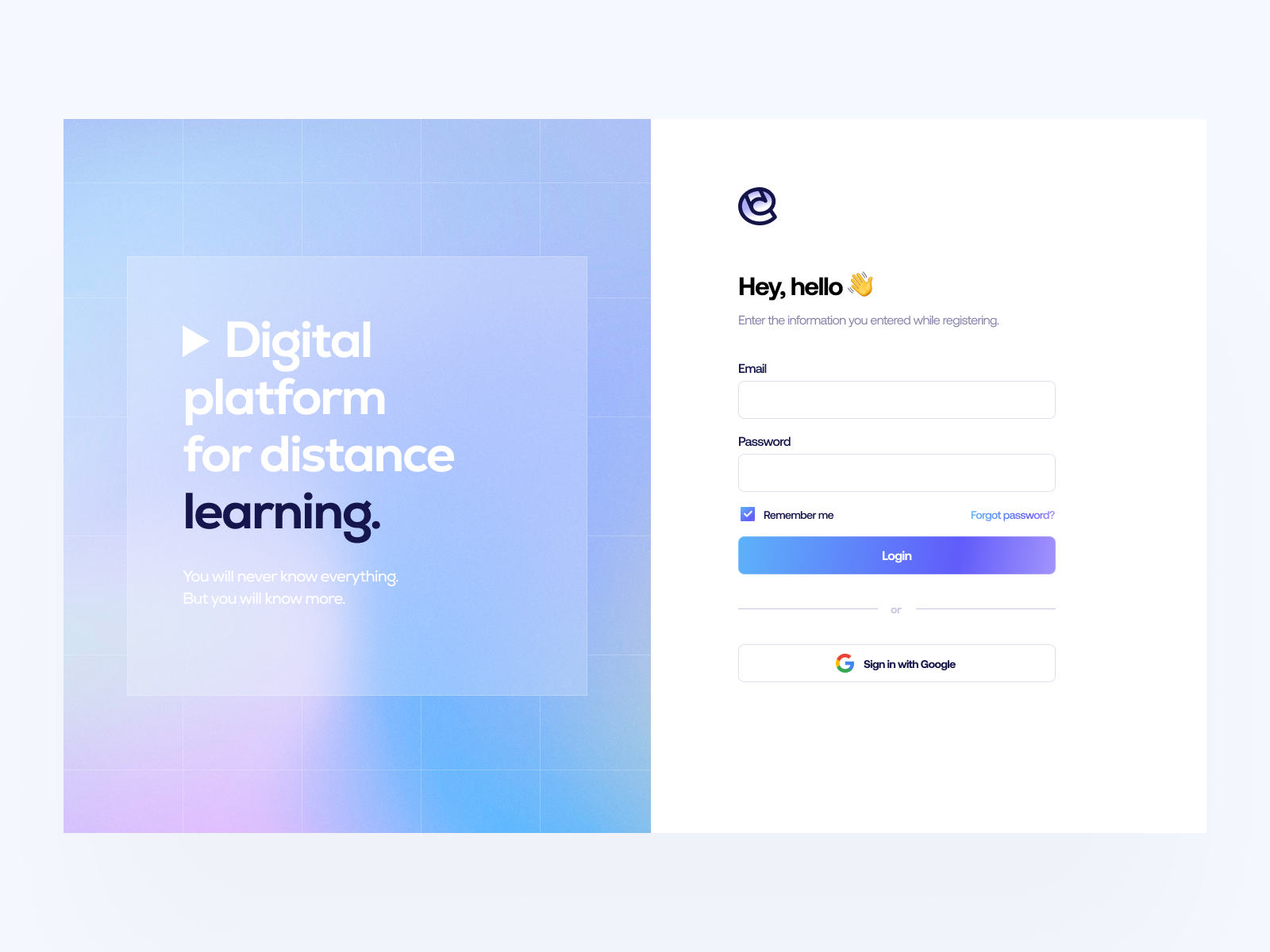 Login designs, themes, templates and downloadable graphic elements on ...
