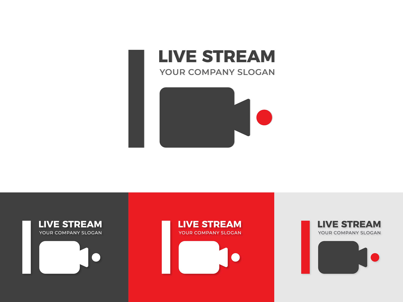 I live logo design / live logo by Jewelreza on Dribbble