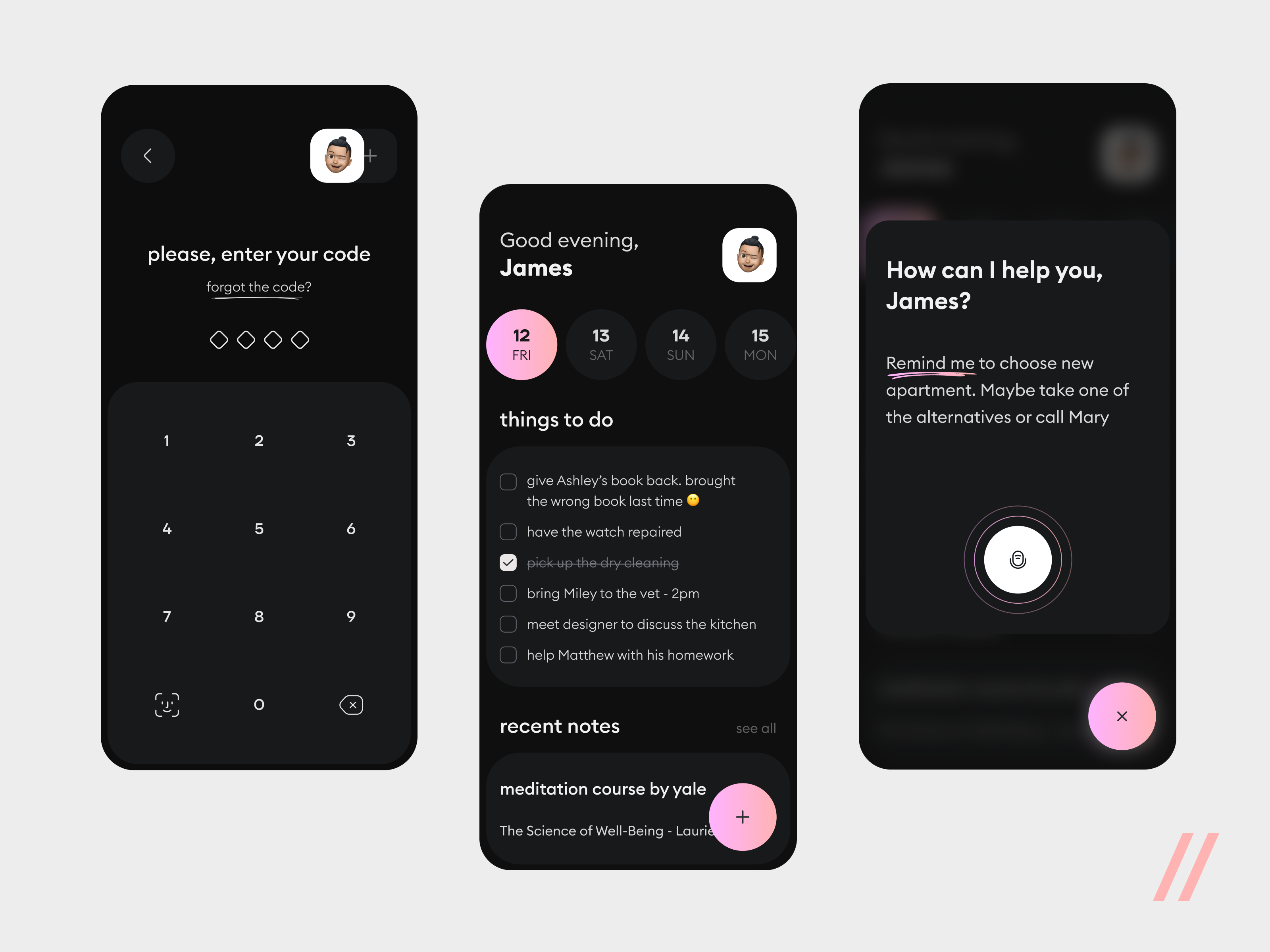 Reminder Mobile IOS App by Purrweb Agency for Purrweb UI/UX Agency on ...