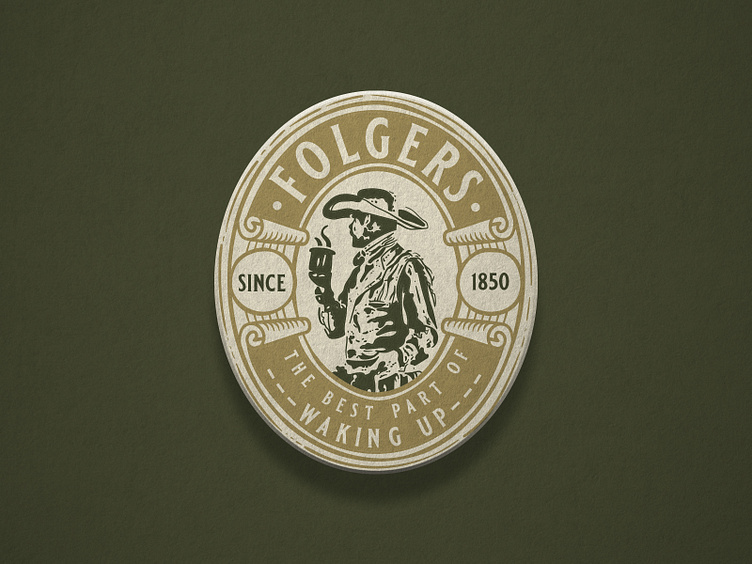 Folgers Logo | Redesign by Dorian Avila on Dribbble