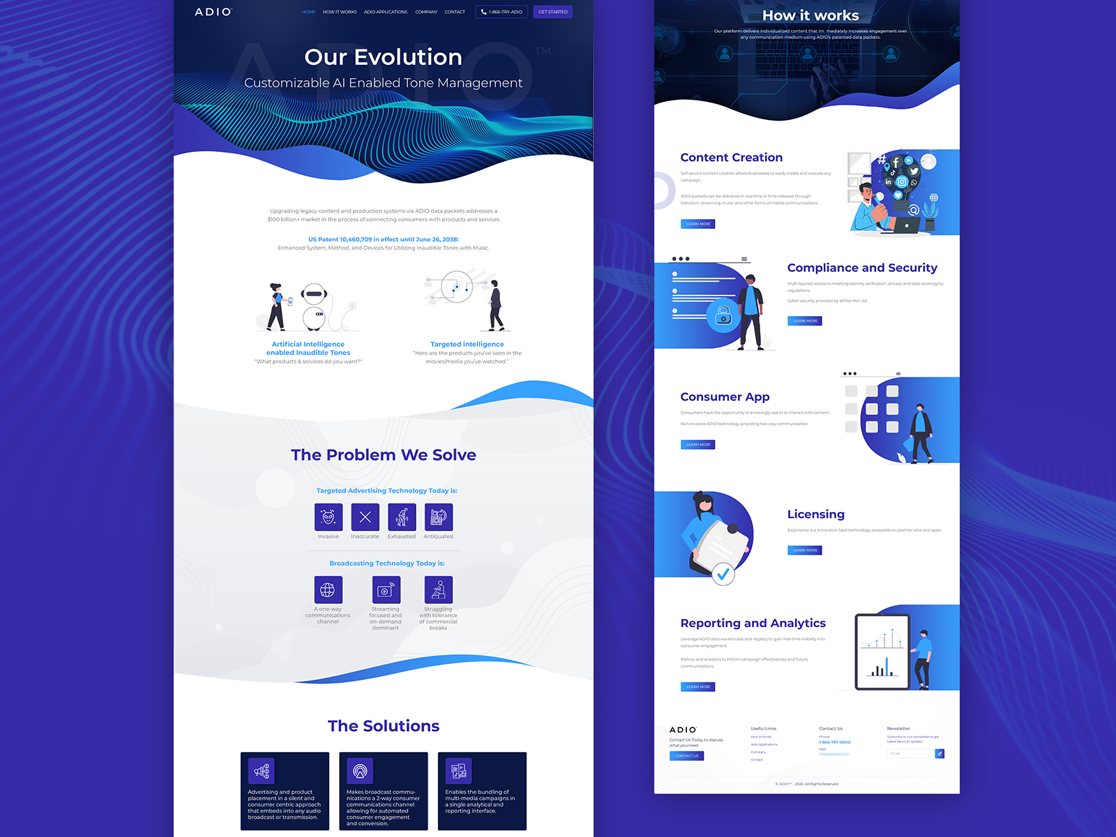 ADIO (Client Project) by Sheuli Akter on Dribbble