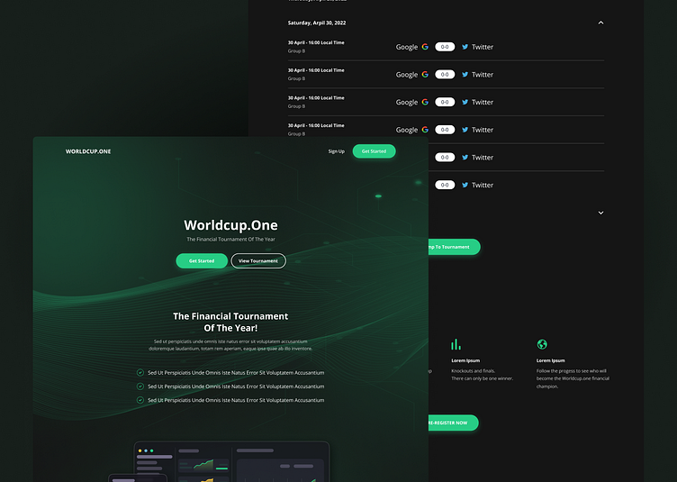 World Cup - Banking Platform (UX/UI design) by Alex Kibak on Dribbble