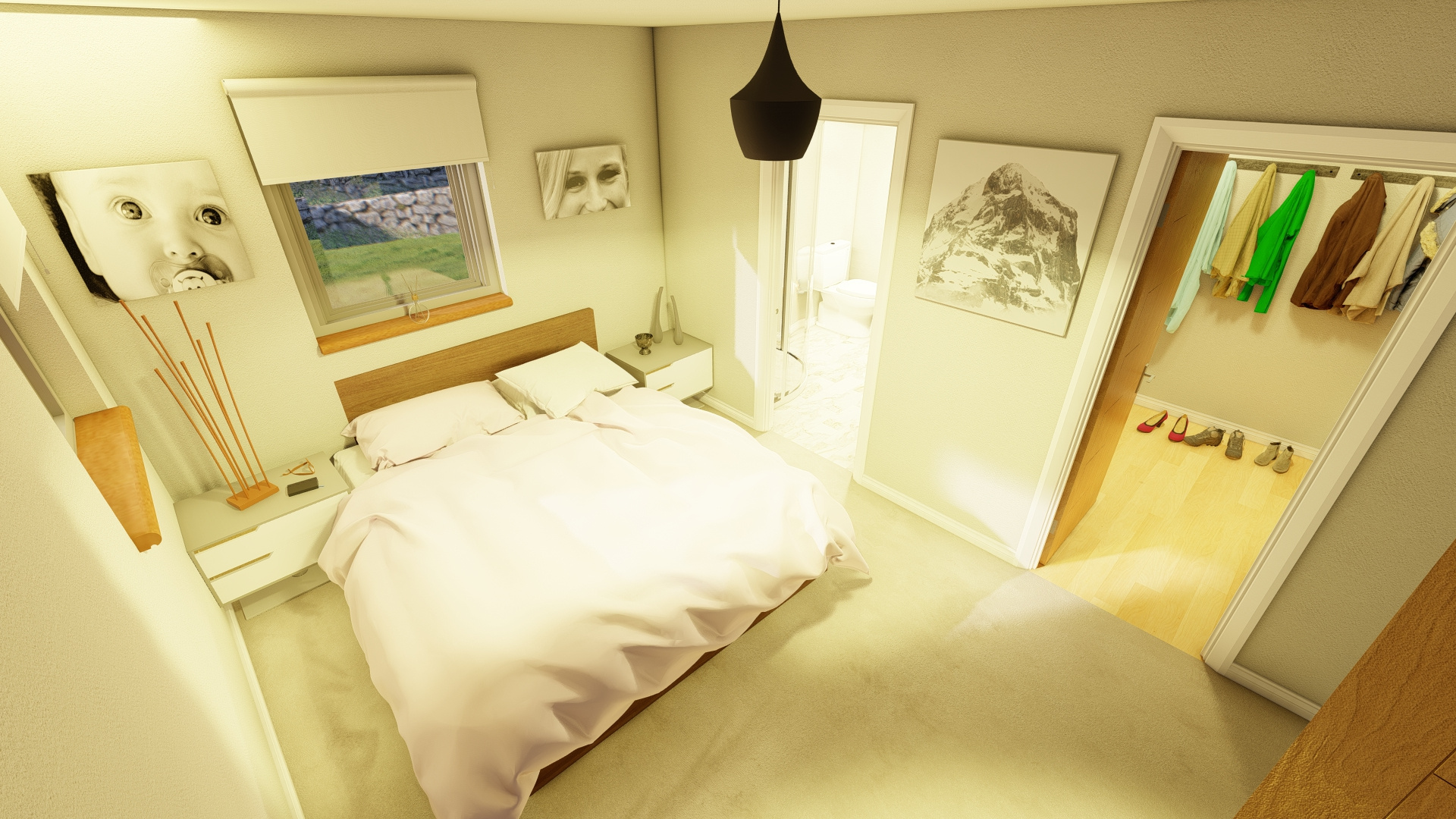 Master Bed Render by FawdryCadDesign on Dribbble