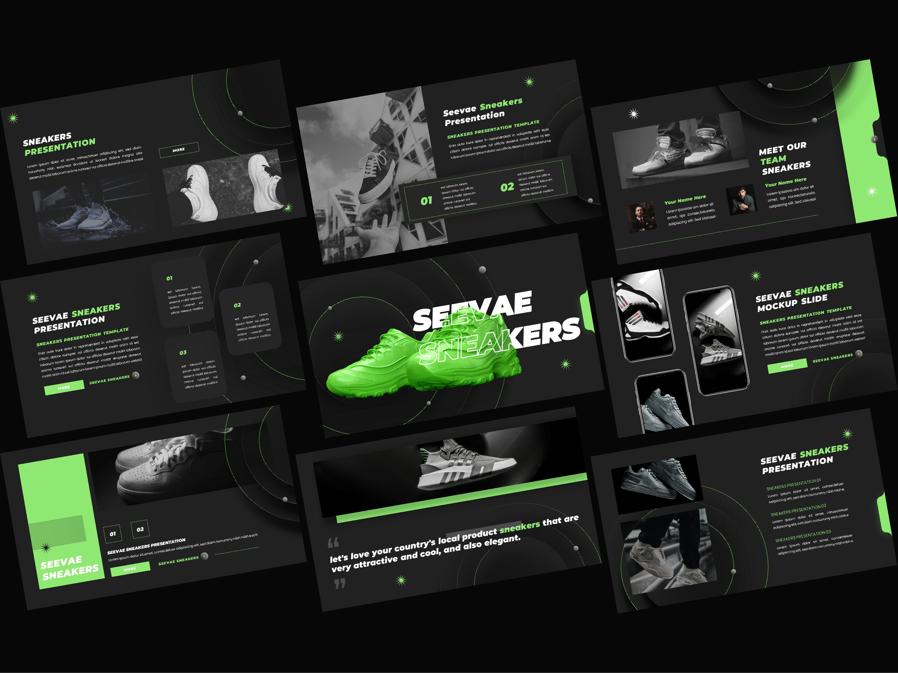 Shoes Presentation by Saif Ali on Dribbble