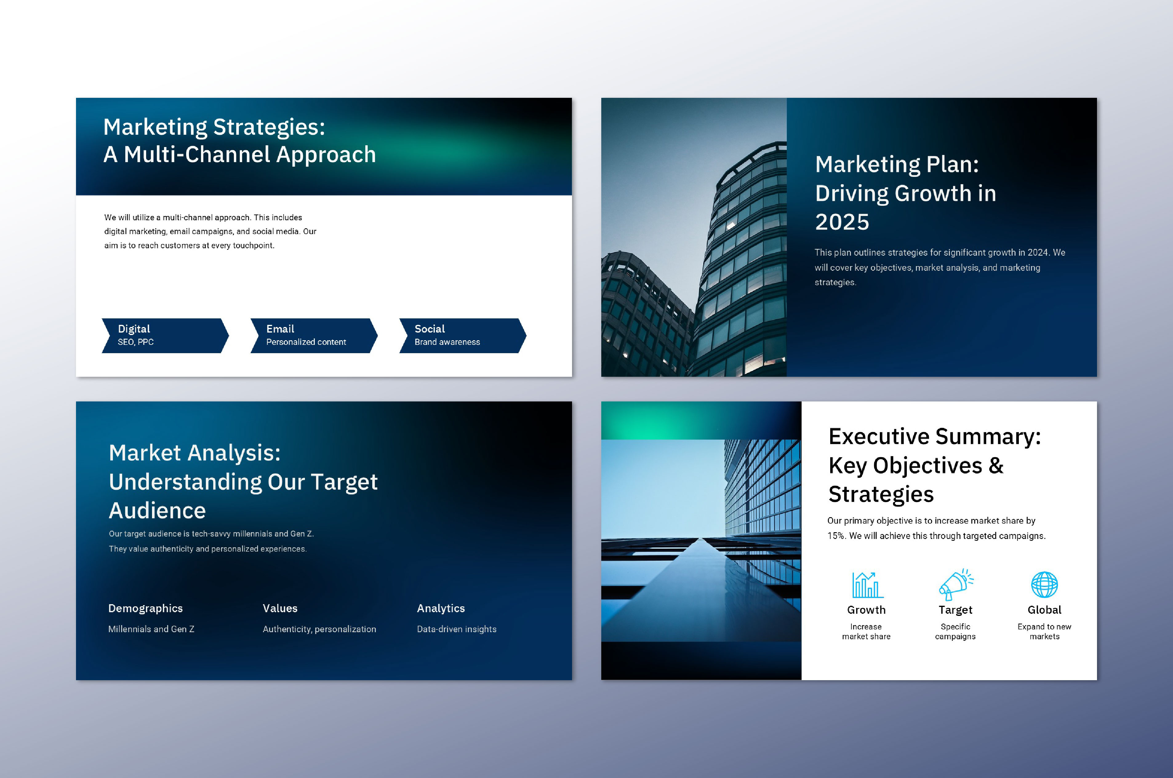 Marketing Ppt Template By Pikgura Studio On Dribbble