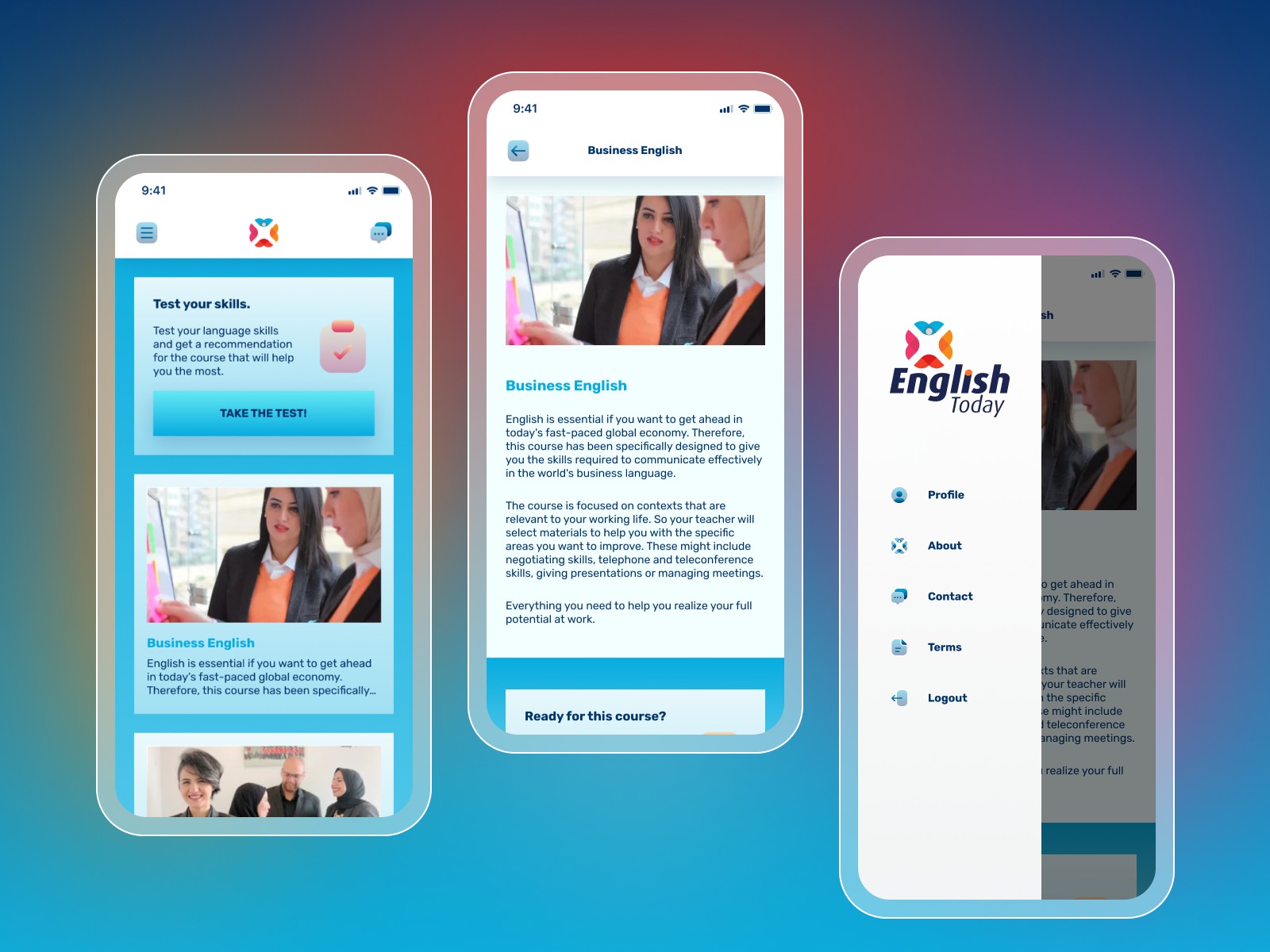 Language Learning App - English Today by Ahmad Ragab on Dribbble