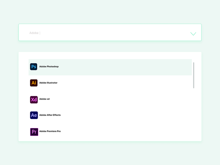 A drop down button. by Ehimen David Elliot on Dribbble