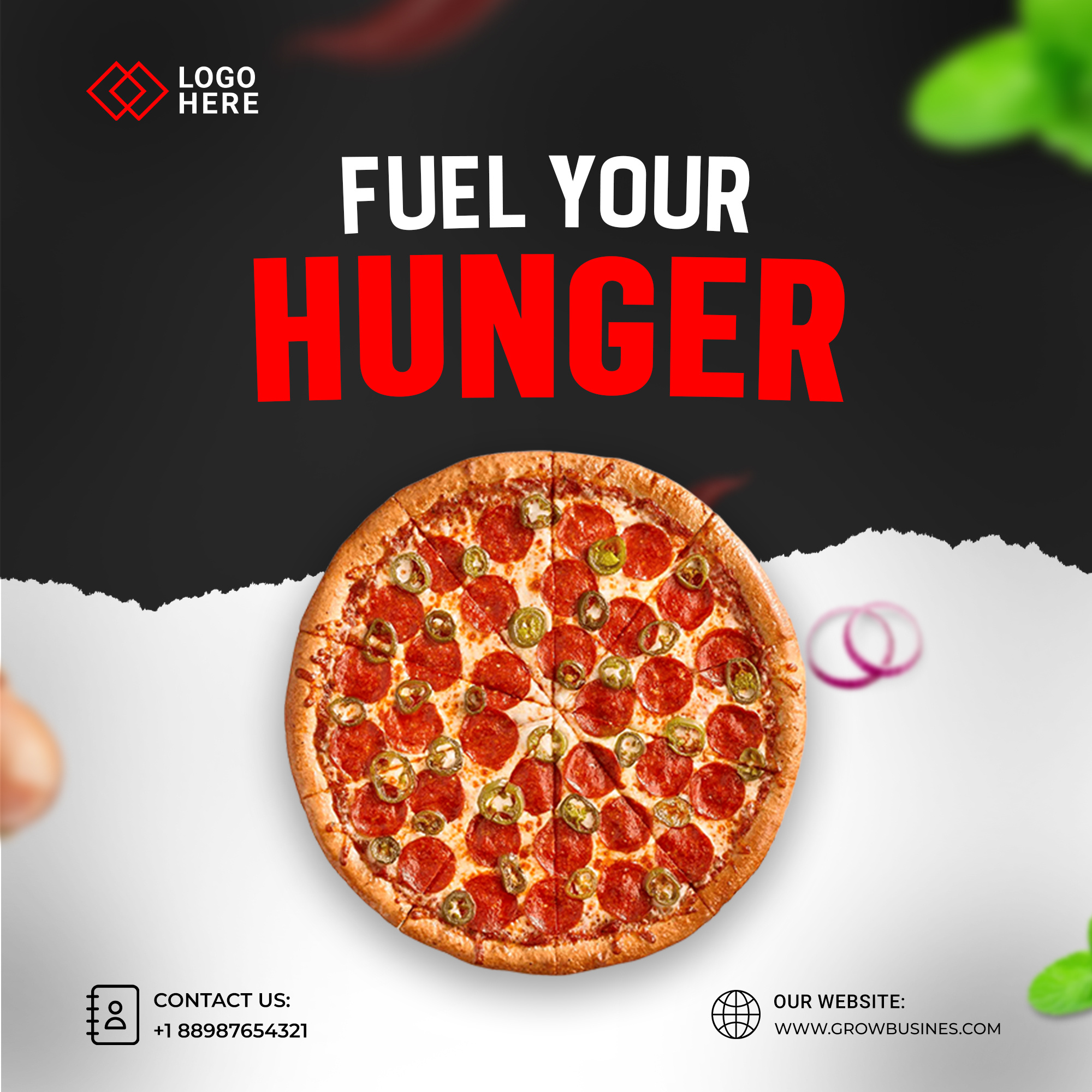 Fast food Social Media Post, Content, Banner Design by Md Sajib Hossain on Dribbble