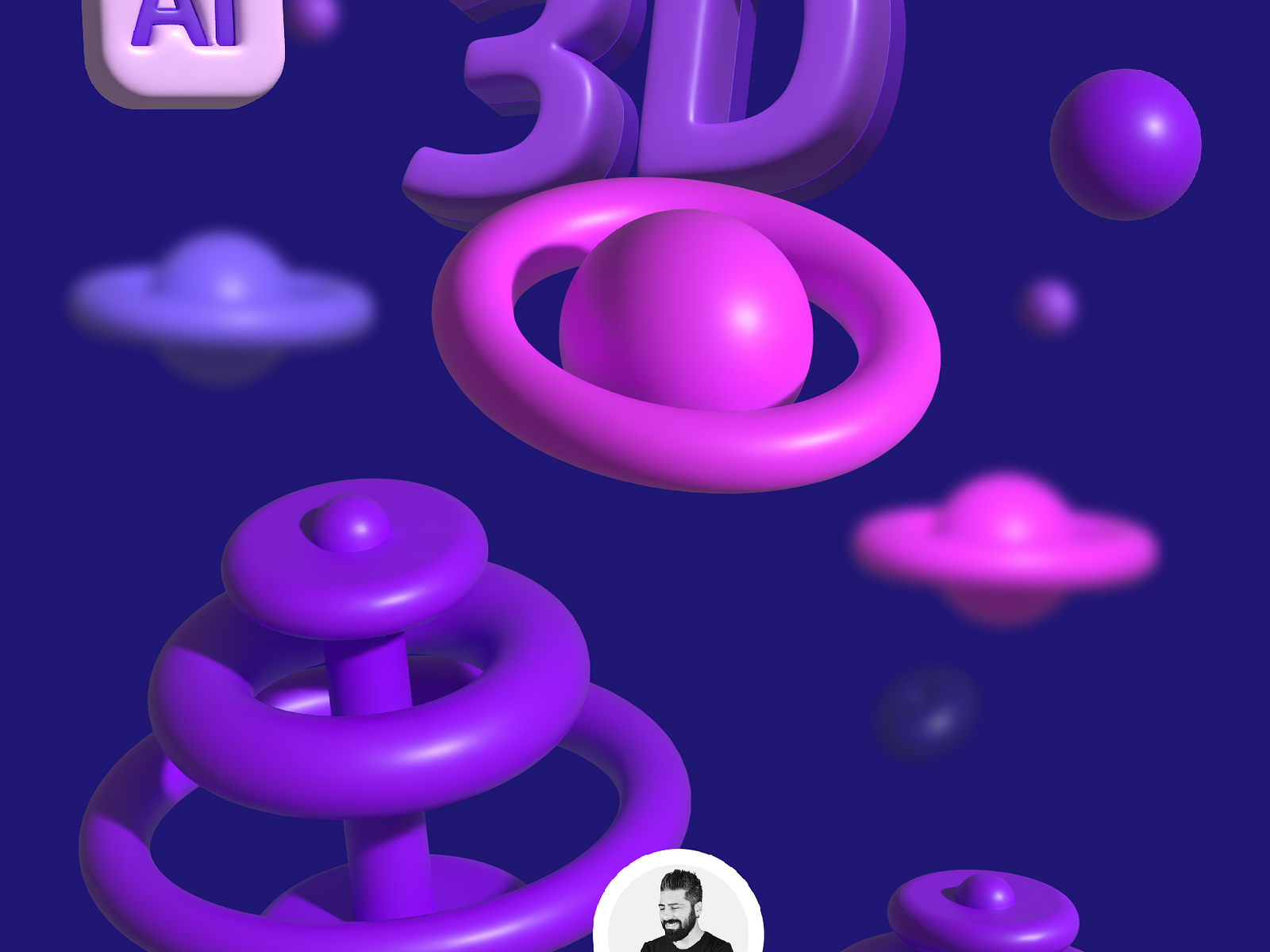 Adobe Illustrator 3D Revolve Technique by Murat Boyraz on Dribbble