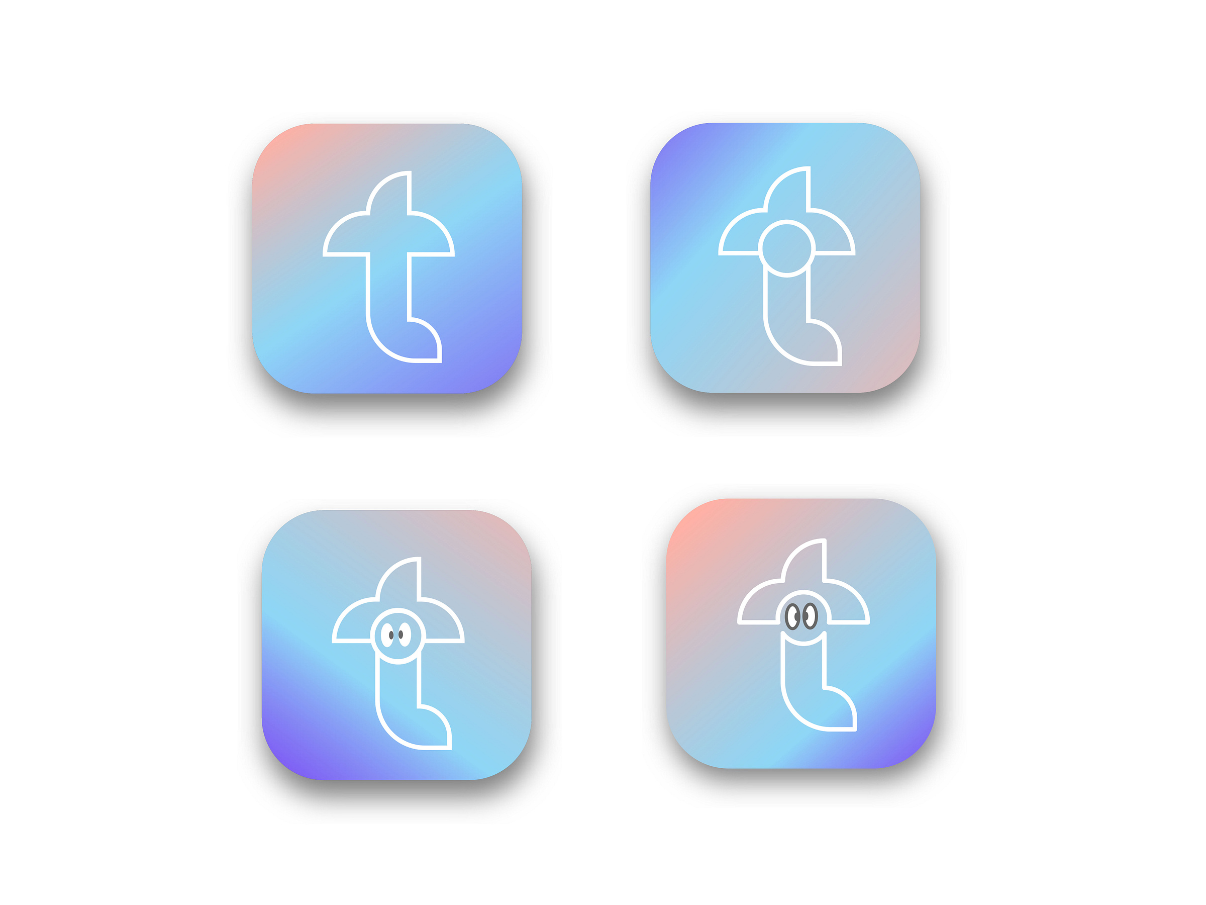 Tumblr app icon redesign logo concept by Abu Hena Rasel on Dribbble