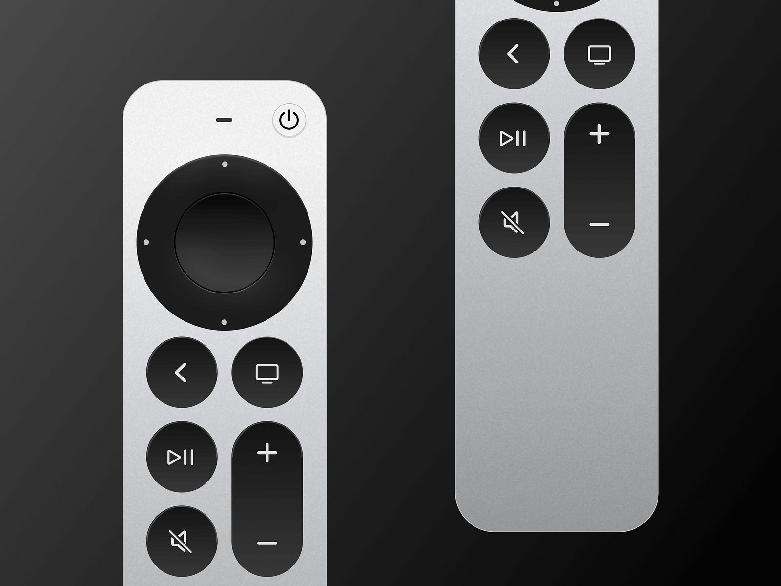 Apple TV Remote (Made in Figma) by Rocco Martarella on Dribbble