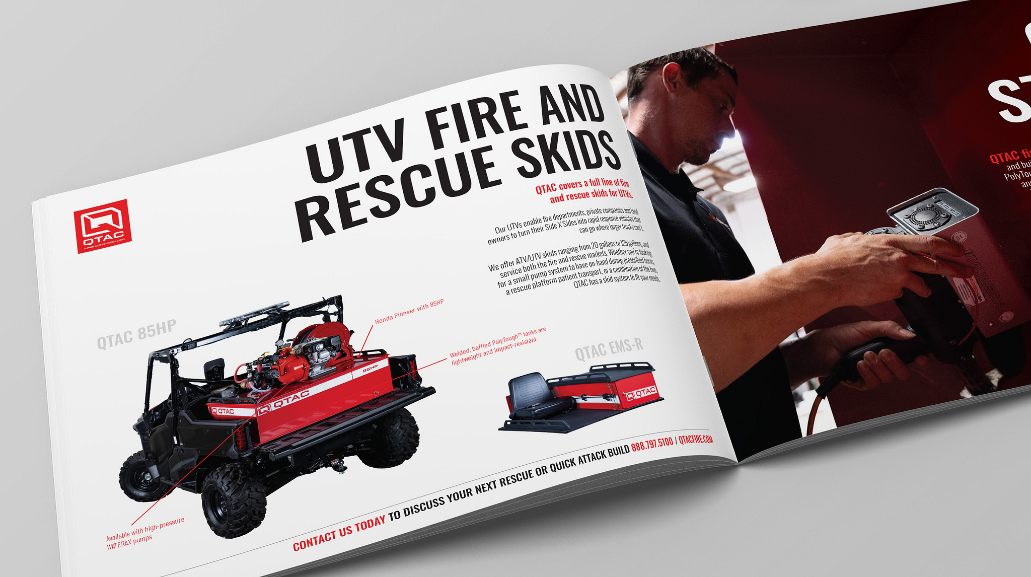 QTAC Brochure Design by Vanessa Wolfe on Dribbble