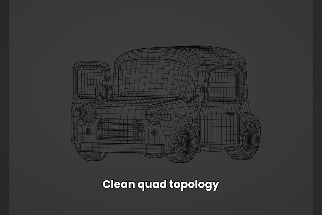 City 3d Car By Samuel Briskar 3d Illustrations For Threedee On Dribbble