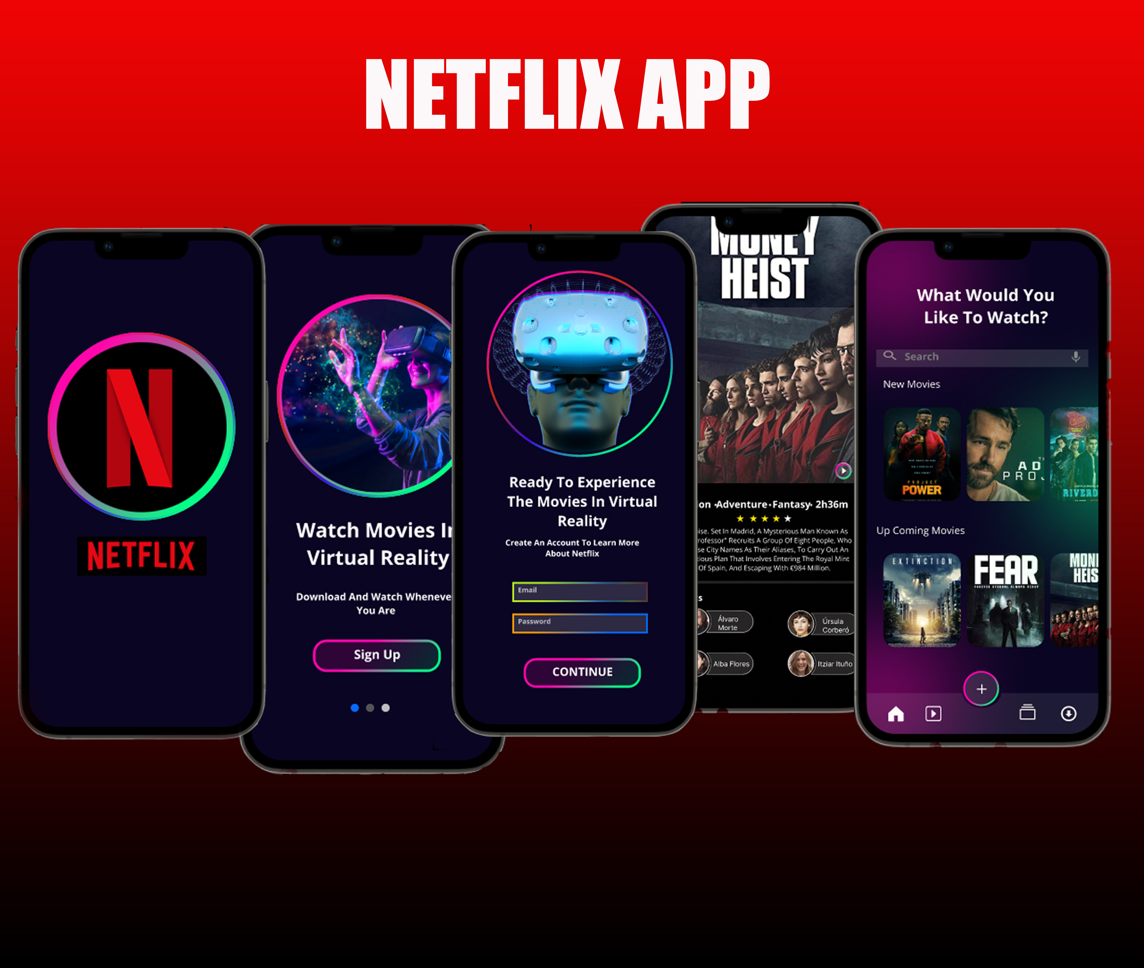 Netflix App design by Hariprasad G on Dribbble