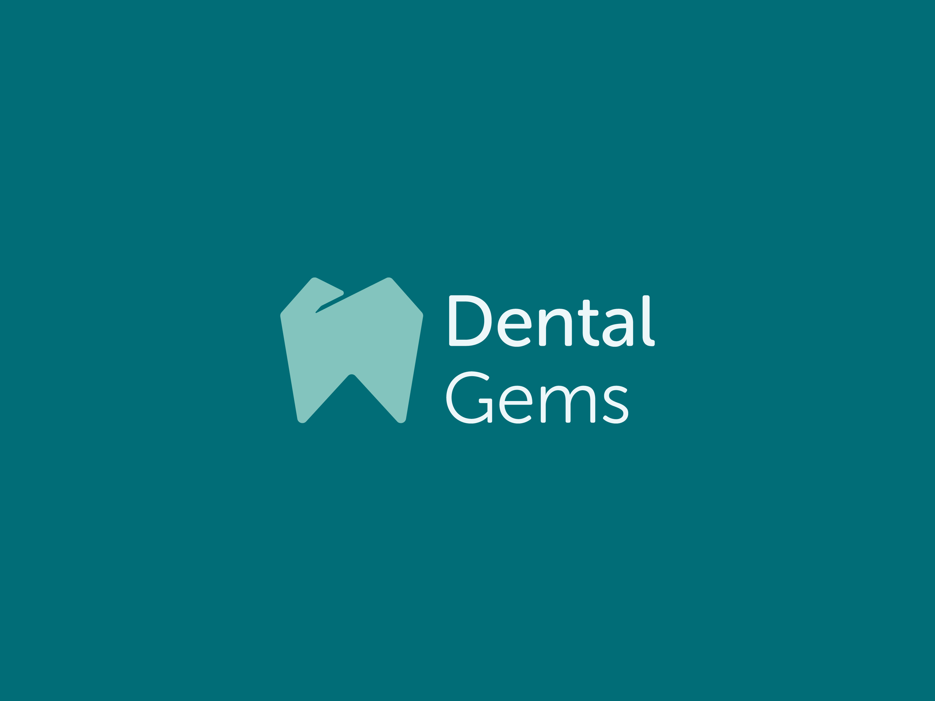 Dental Gems - Logo and Visual Identity Design by Faikar | Logo Designer ...