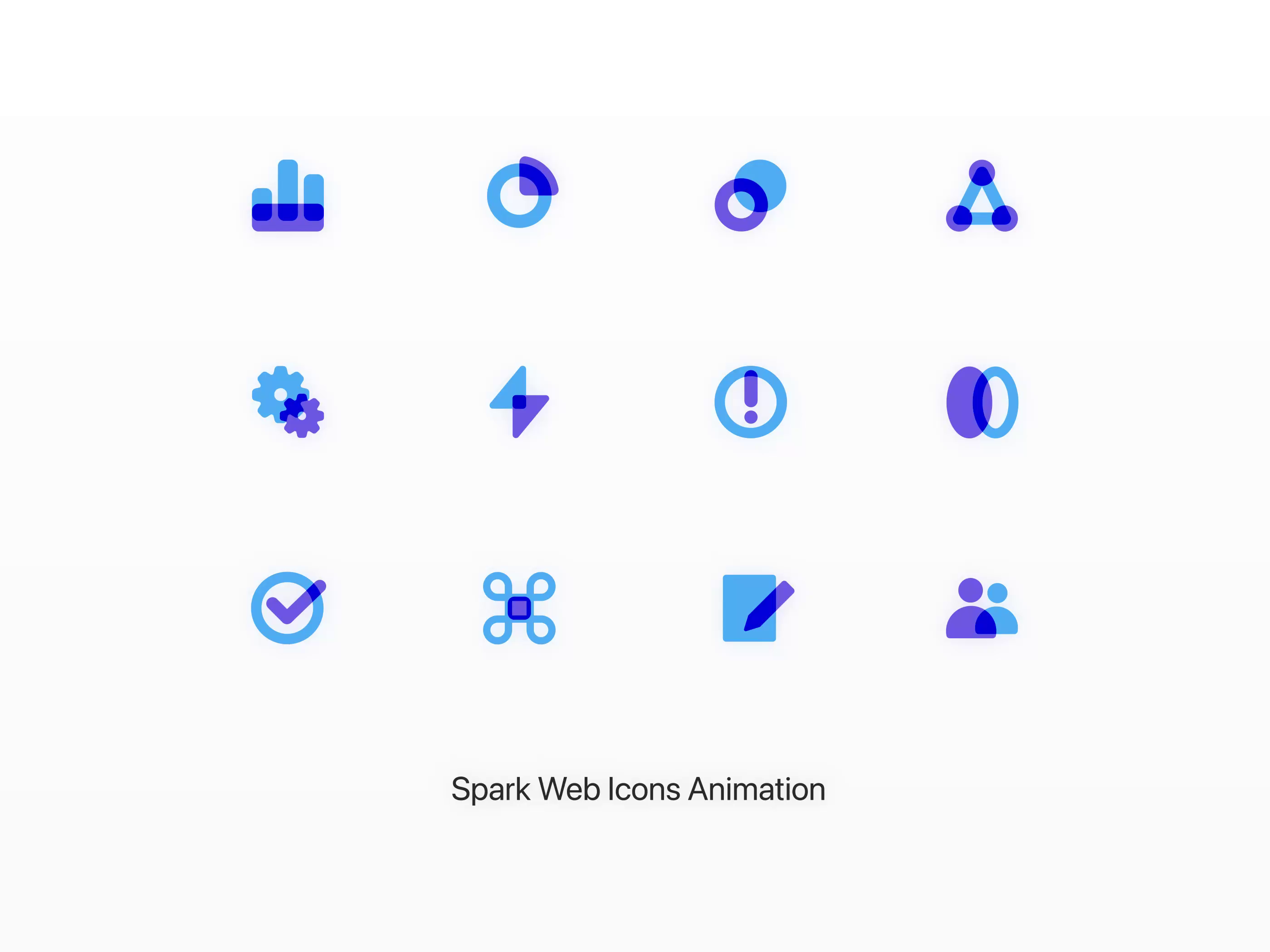 Spark Icons Animation 💌 by zakhar.motion for Readdle on Dribbble