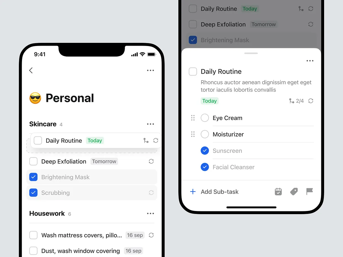 Browse thousands of Mobile App To Do List images for design inspiration ...