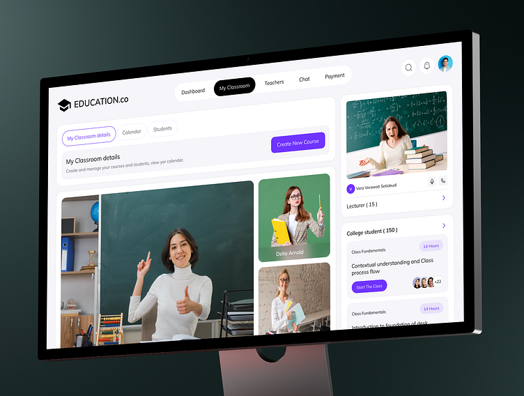 Edutech - Dashboard Design by Maruf Hassan🔥 on Dribbble