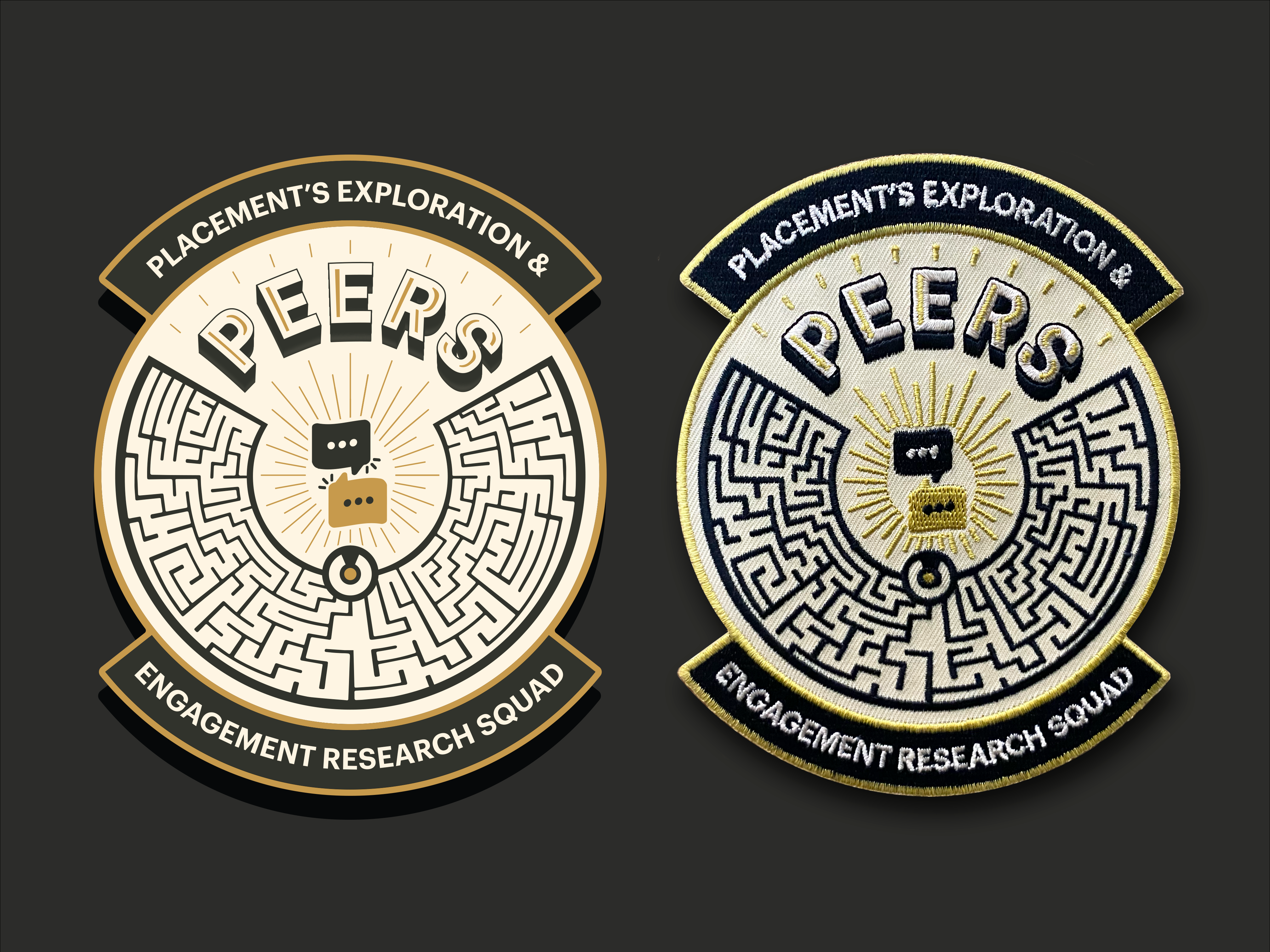 Burning Man Placement Team Patches by Gabe Contreras on Dribbble