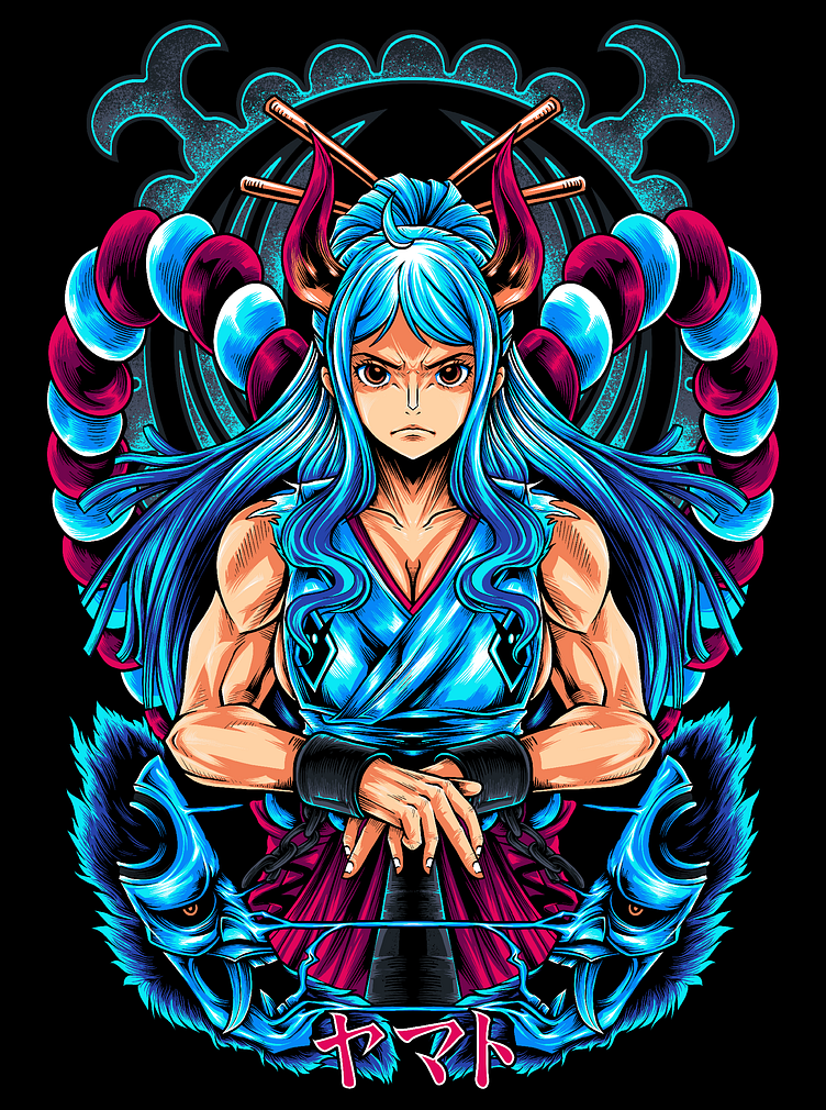 Yamato Kaido son - One Piece by Indra Pramana on Dribbble