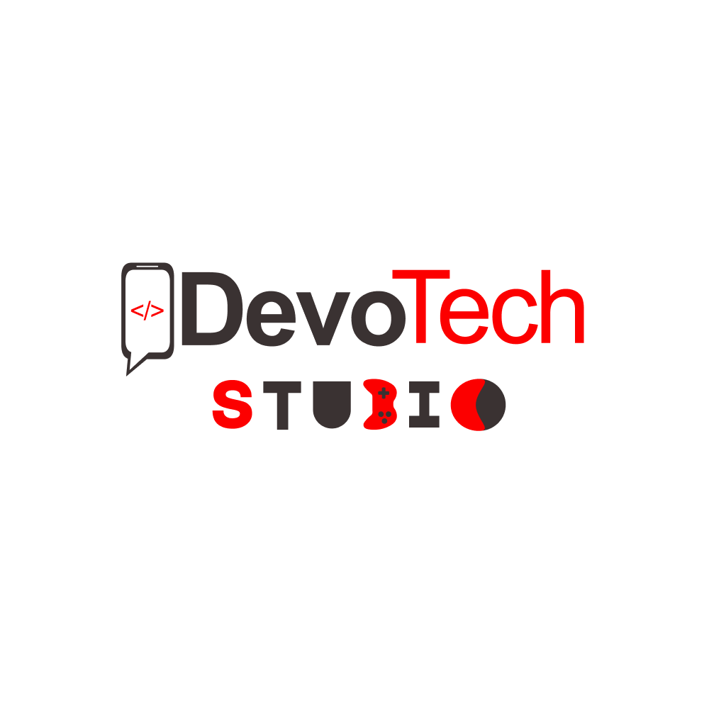 Devotech Studio Logo by Mouhy-Eddine Harty on Dribbble