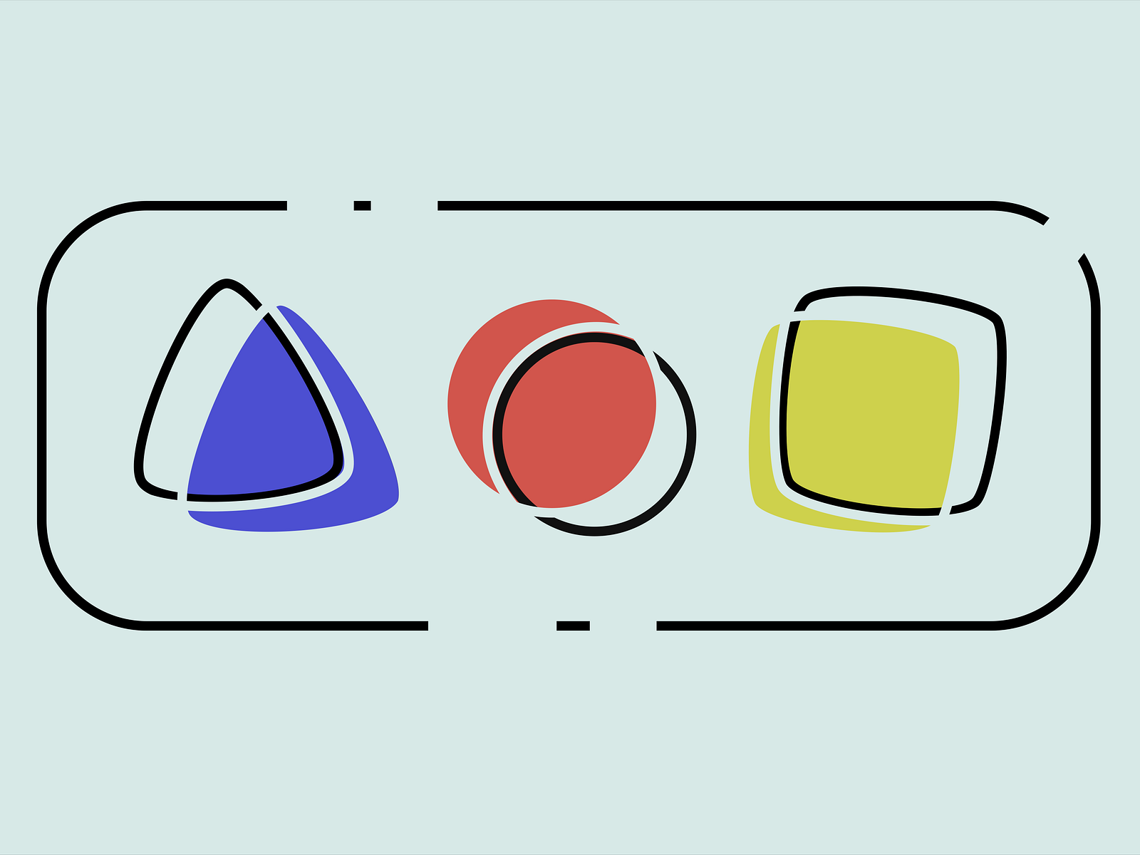 Geometric shapes by Glow on Dribbble