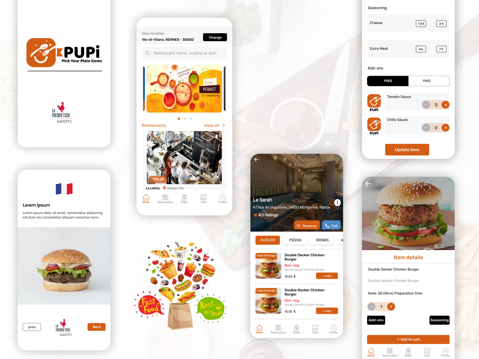 Food order app - PUPI by SystimaNX on Dribbble