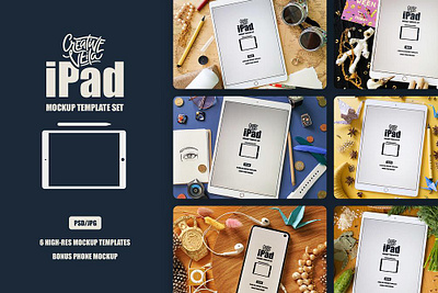 Ipad Mockup Template designs, themes, templates and downloadable ...