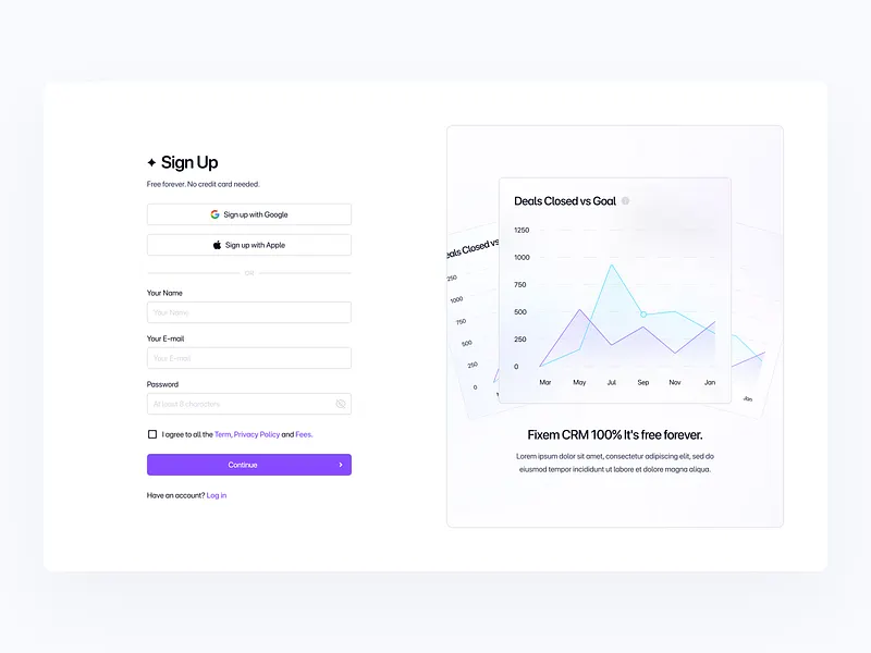 Signup Form designs, themes, templates and downloadable graphic ...
