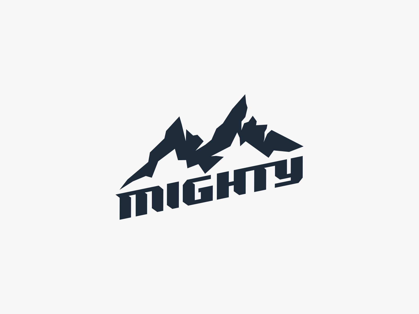 Mighty Logo Design by Jeremy Std on Dribbble