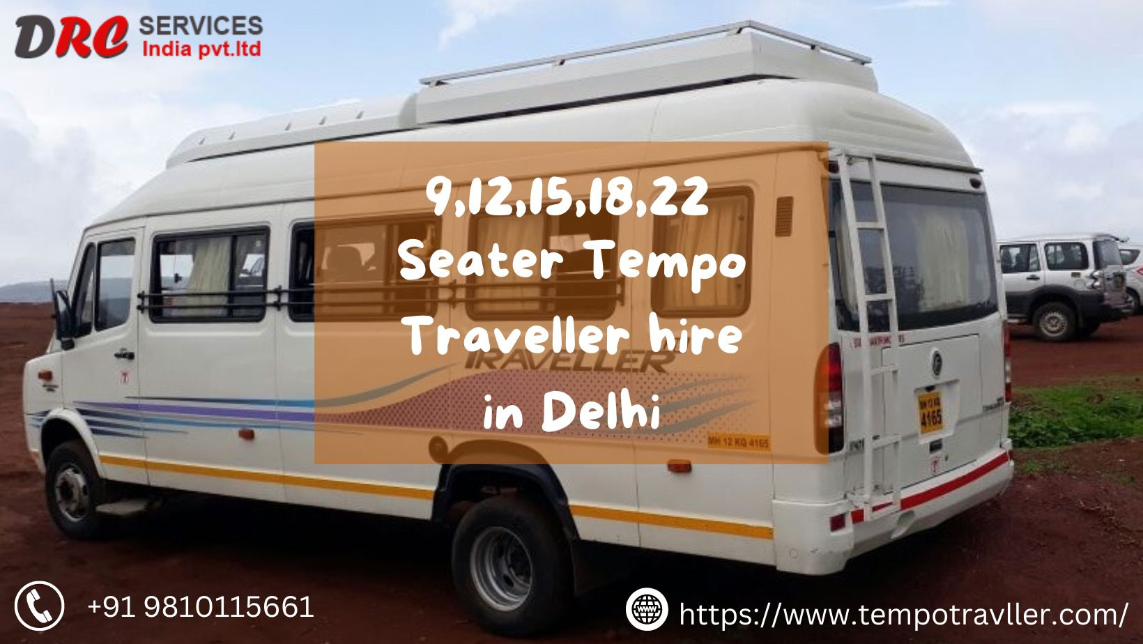 Best Tempo Traveller in Delhi - DRC Services. by Hemant Kumar on Dribbble
