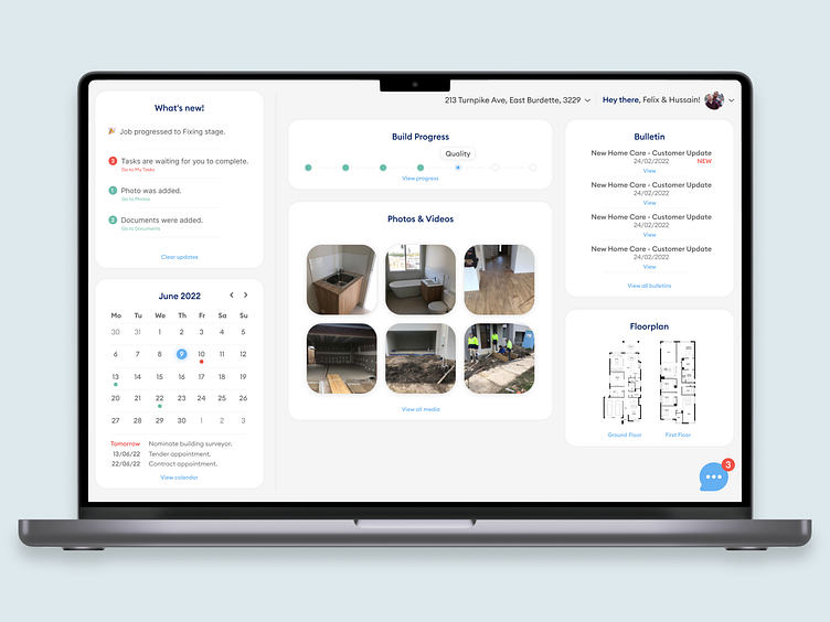 Customer Portal Mock-Up by Dimitri Sarkatzis on Dribbble