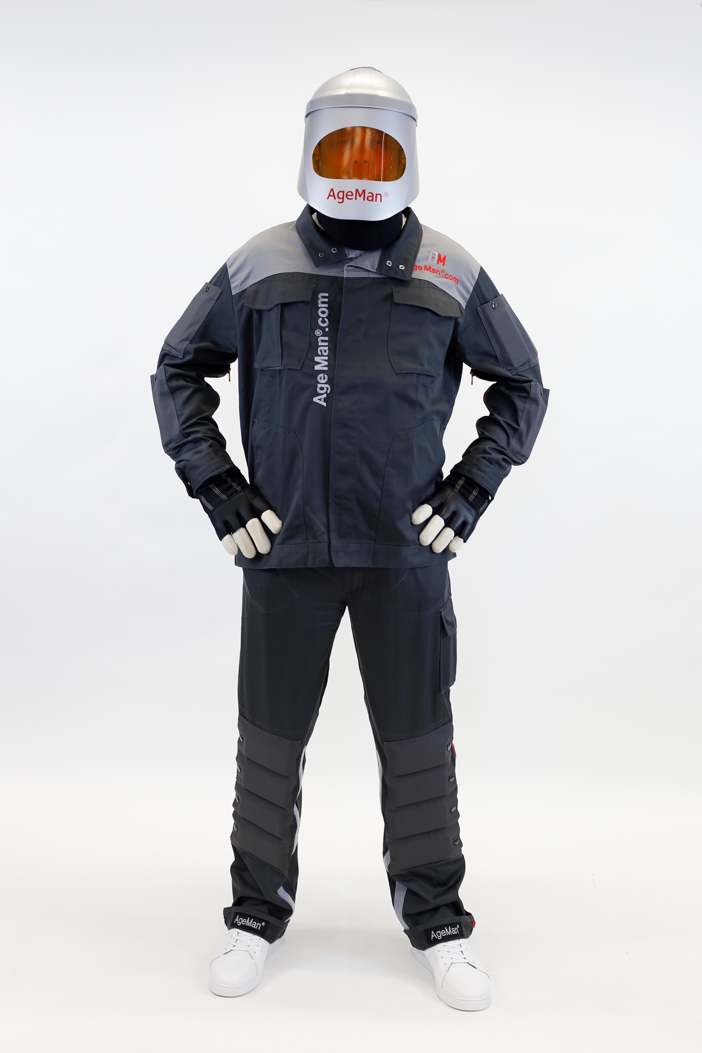 Alterssimulationsanzug (age simulation suit) AgeMan® by Gundolf Meyer-Hentschel on Dribbble