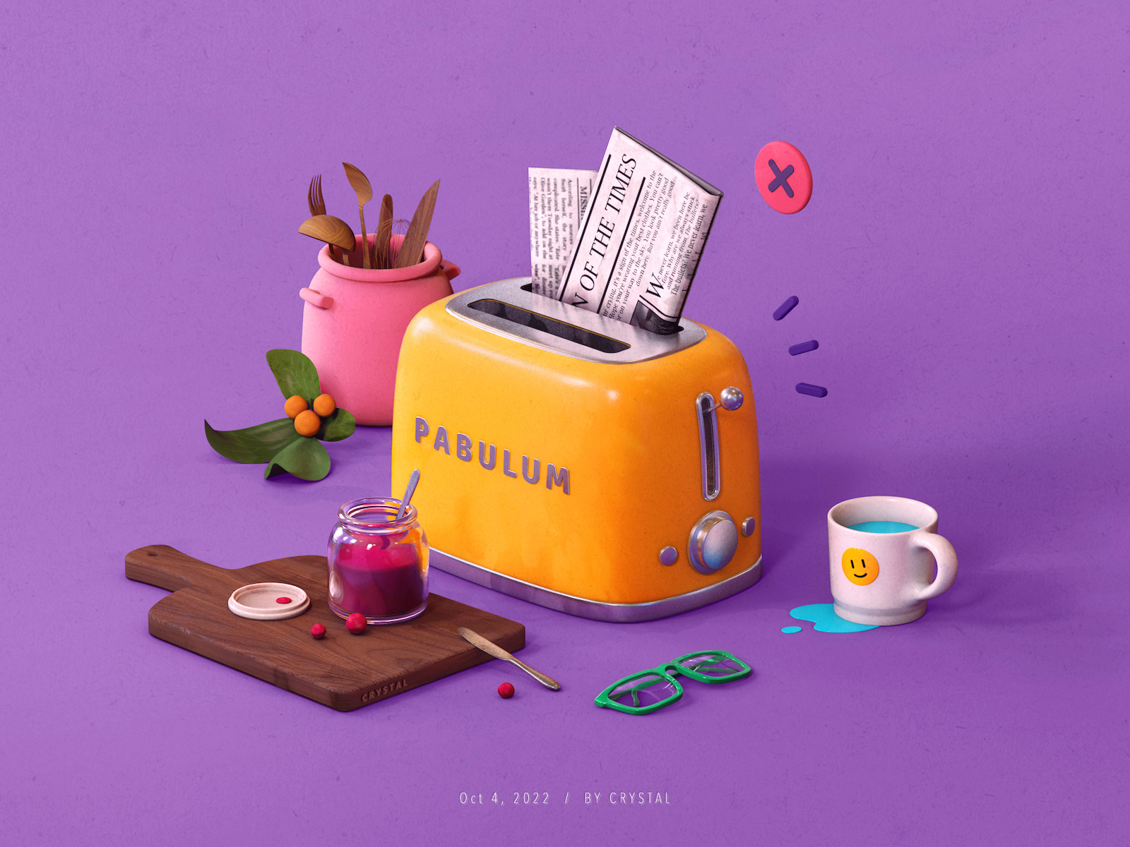 Pabulum 01 by Crystal Yumumu on Dribbble
