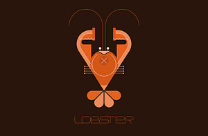 Lobster Logo Design by danjazzia on Dribbble