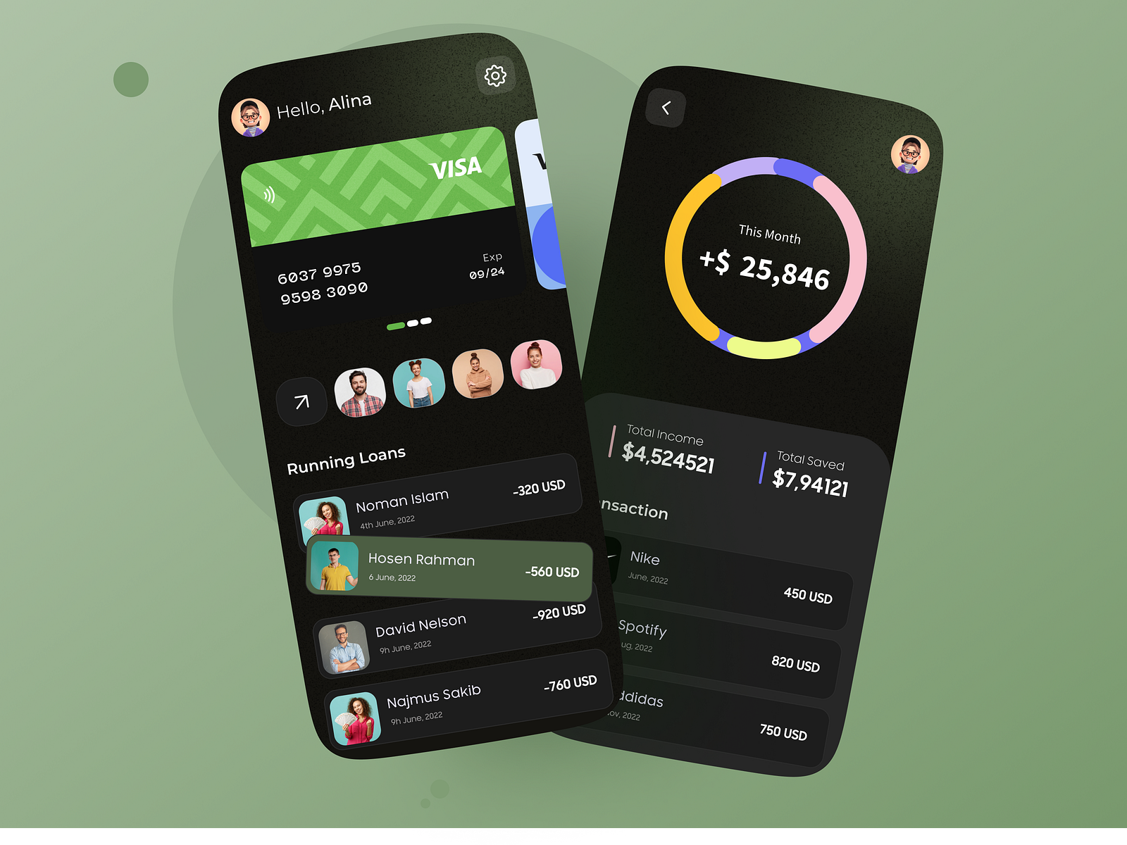 AI Financial Assistant App by Hosen Rahman🏅 on Dribbble
