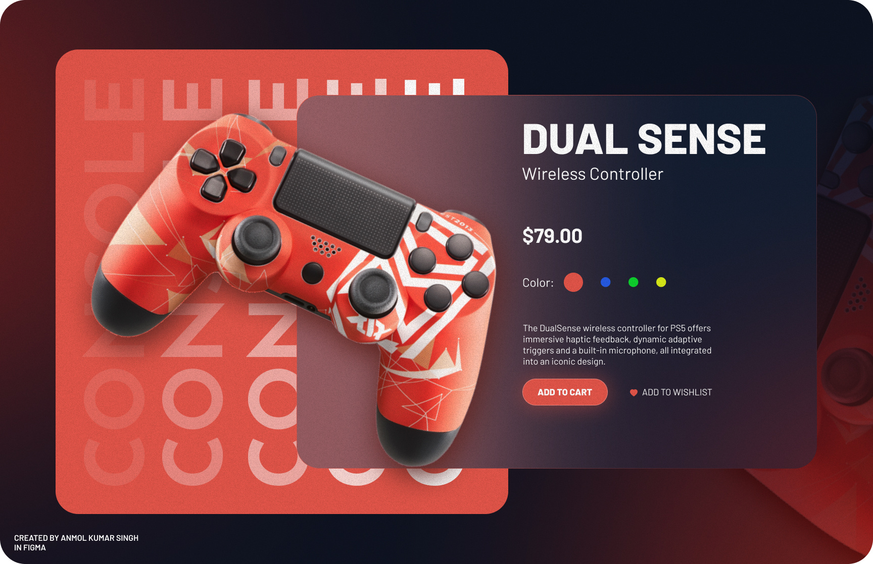 website design by Anmol Singh on Dribbble
