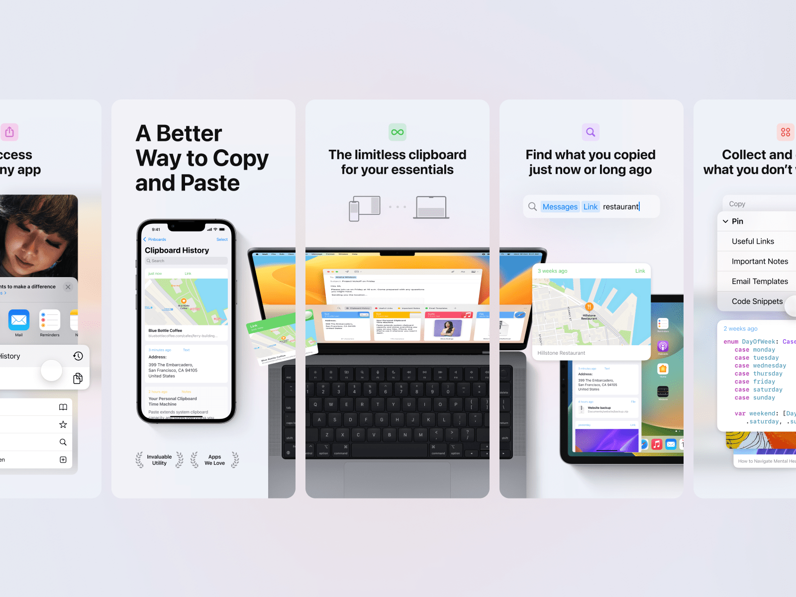AppStore Screenshots for iPhone by Paste on Dribbble