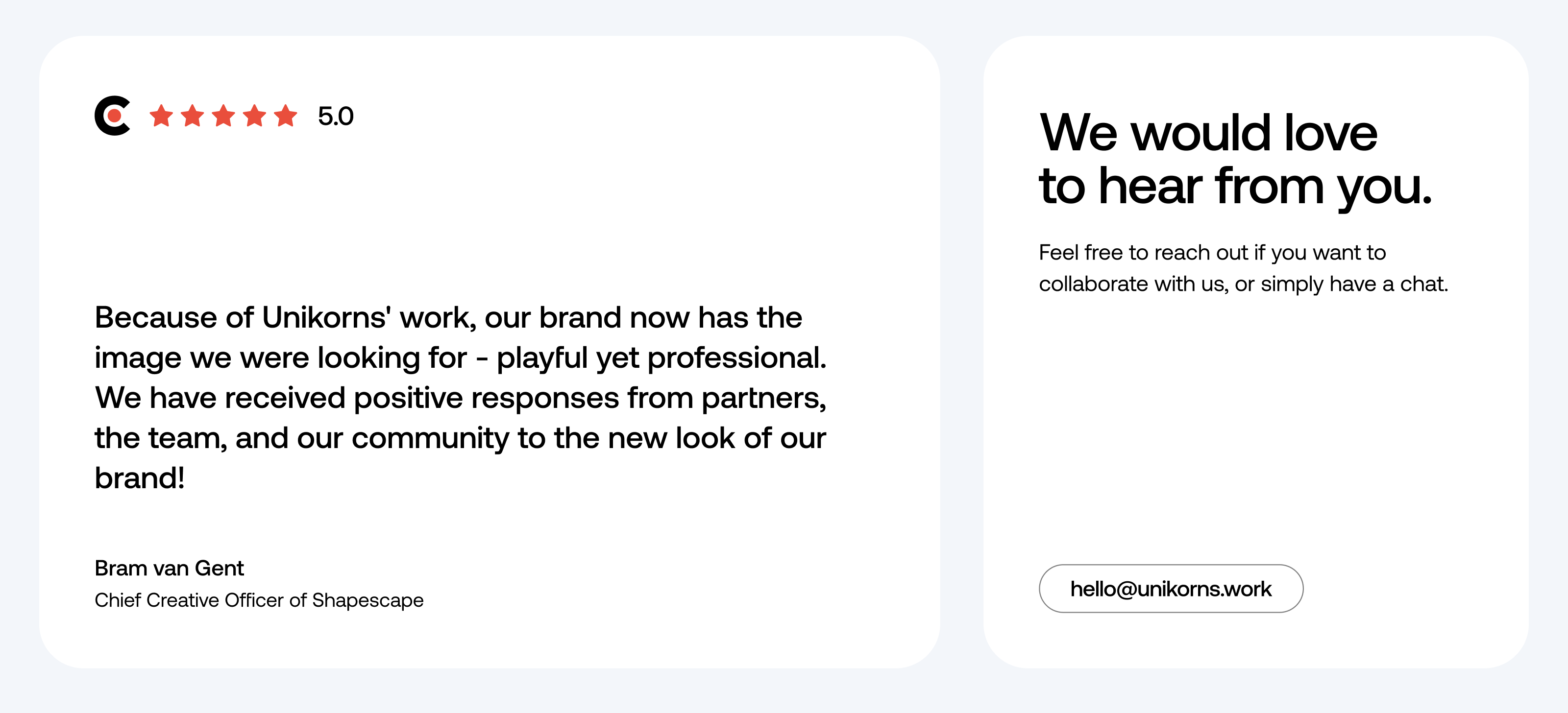 Shapescape | Case Study – Website by Violetta Martinova for Unikorns ...