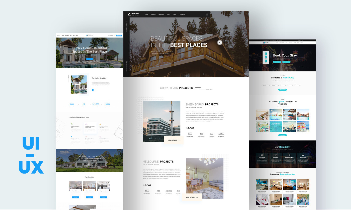 Single Real Estate Website Design by Jahid_uiux on Dribbble