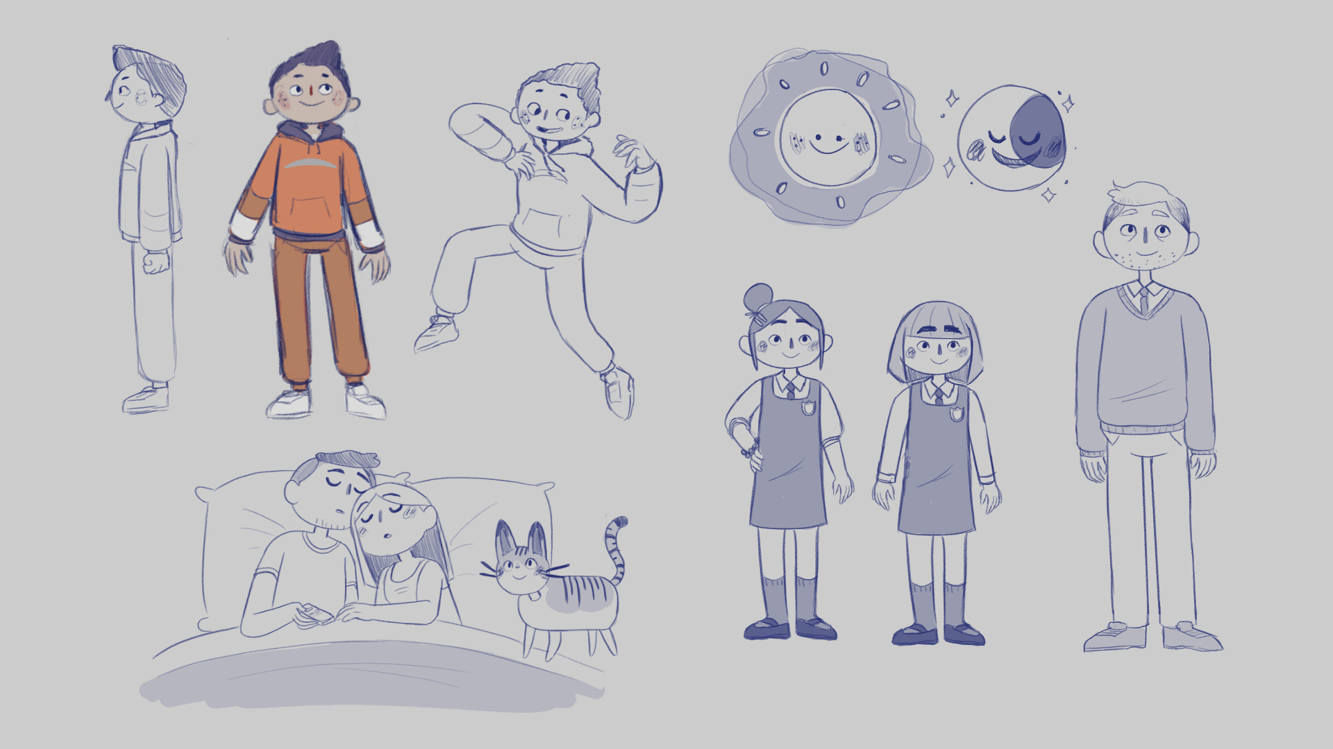 Broadcast TV Ident - Character design & storyboard by Fernanda Frick on ...