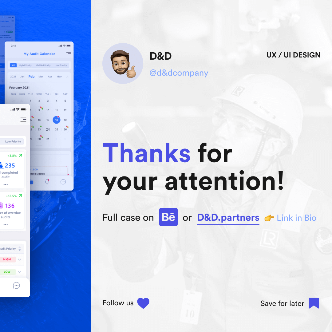 Ship Audit by D&D on Dribbble