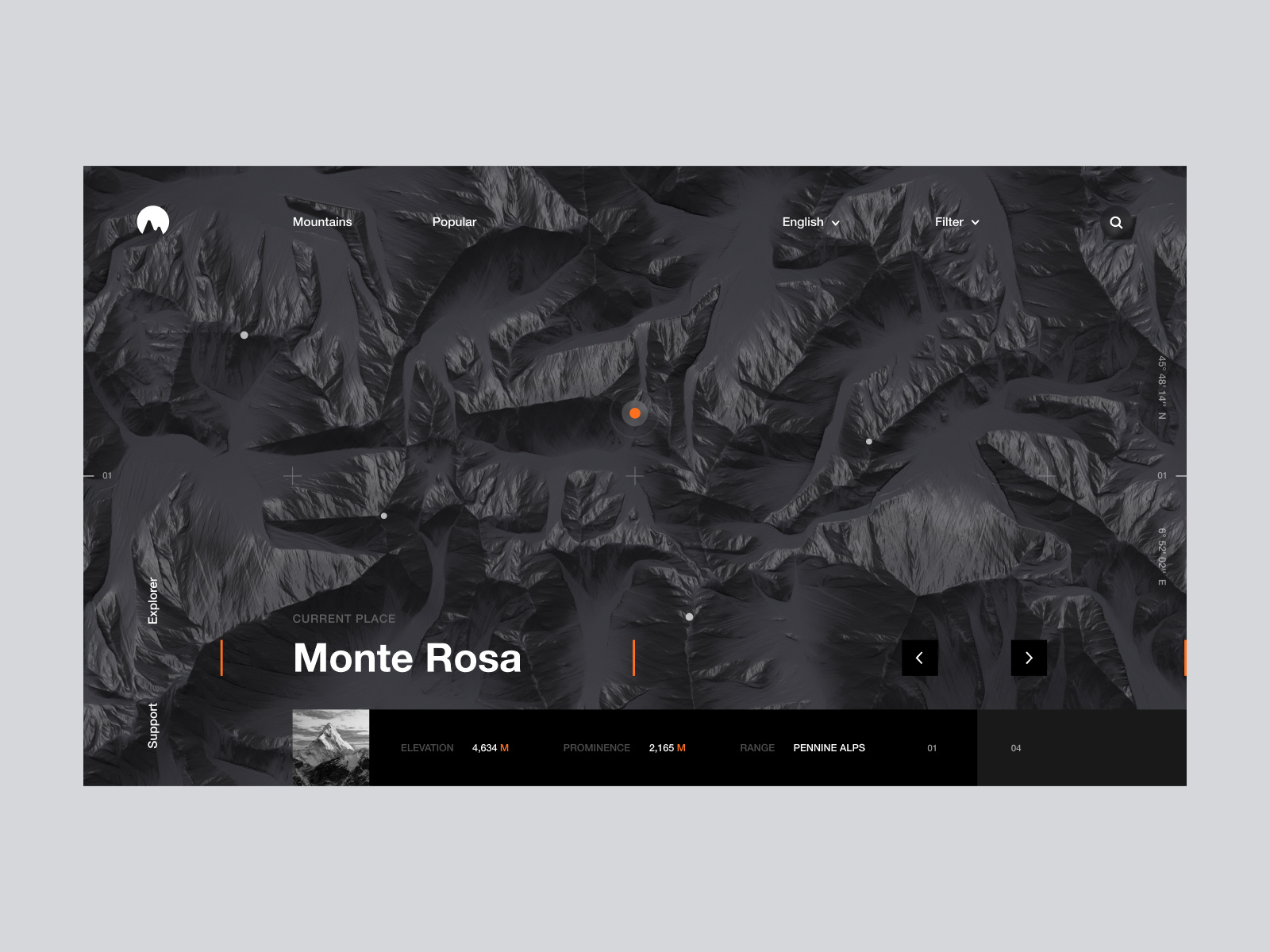 Mountain Explorer by Rustem Sirazetdinov on Dribbble